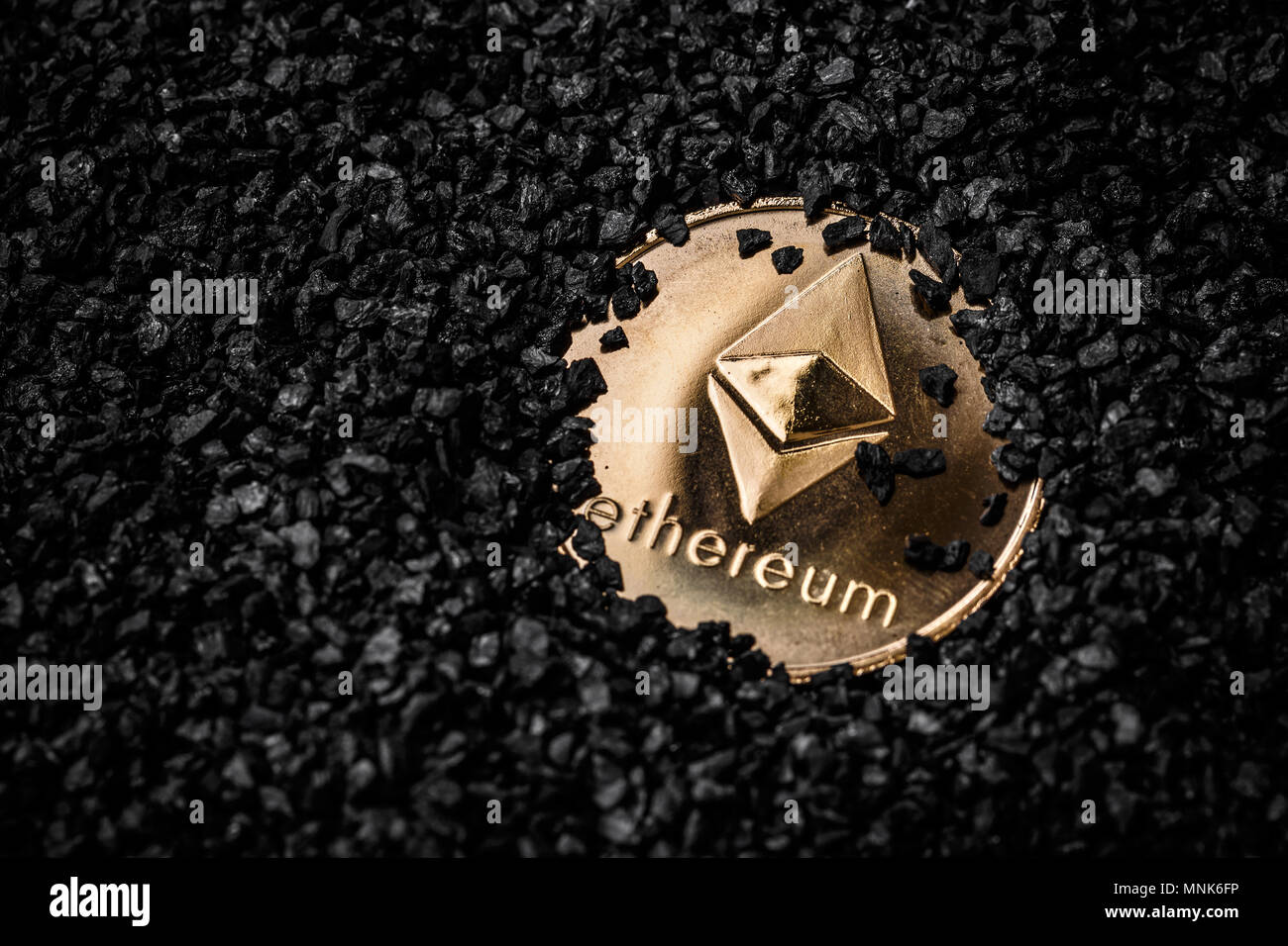 New cryptocurrency coins hi-res stock photography and images - Alamy