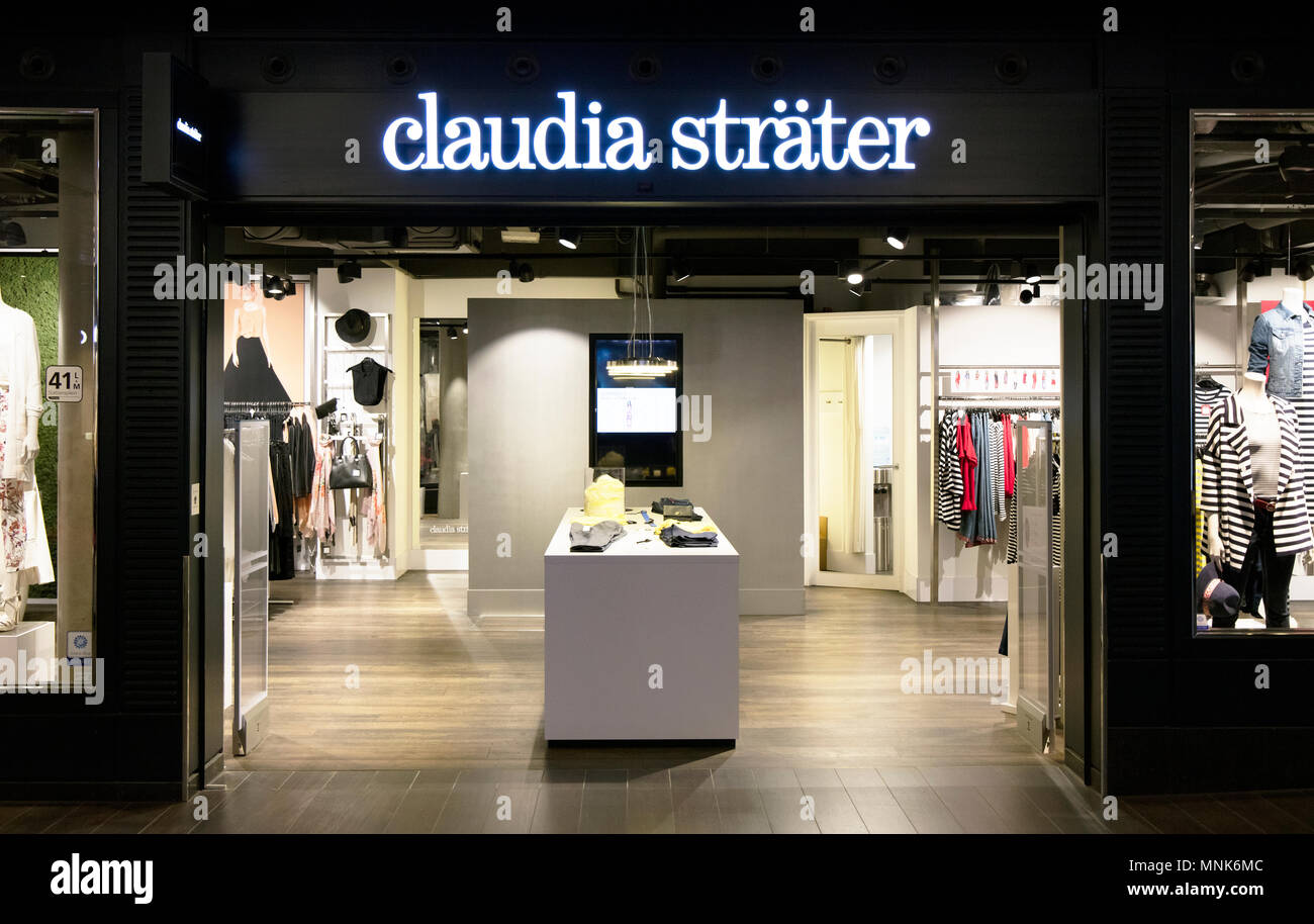Amsterdam, Netherlands-march 11, 2017: claudia strater fasion store in ...