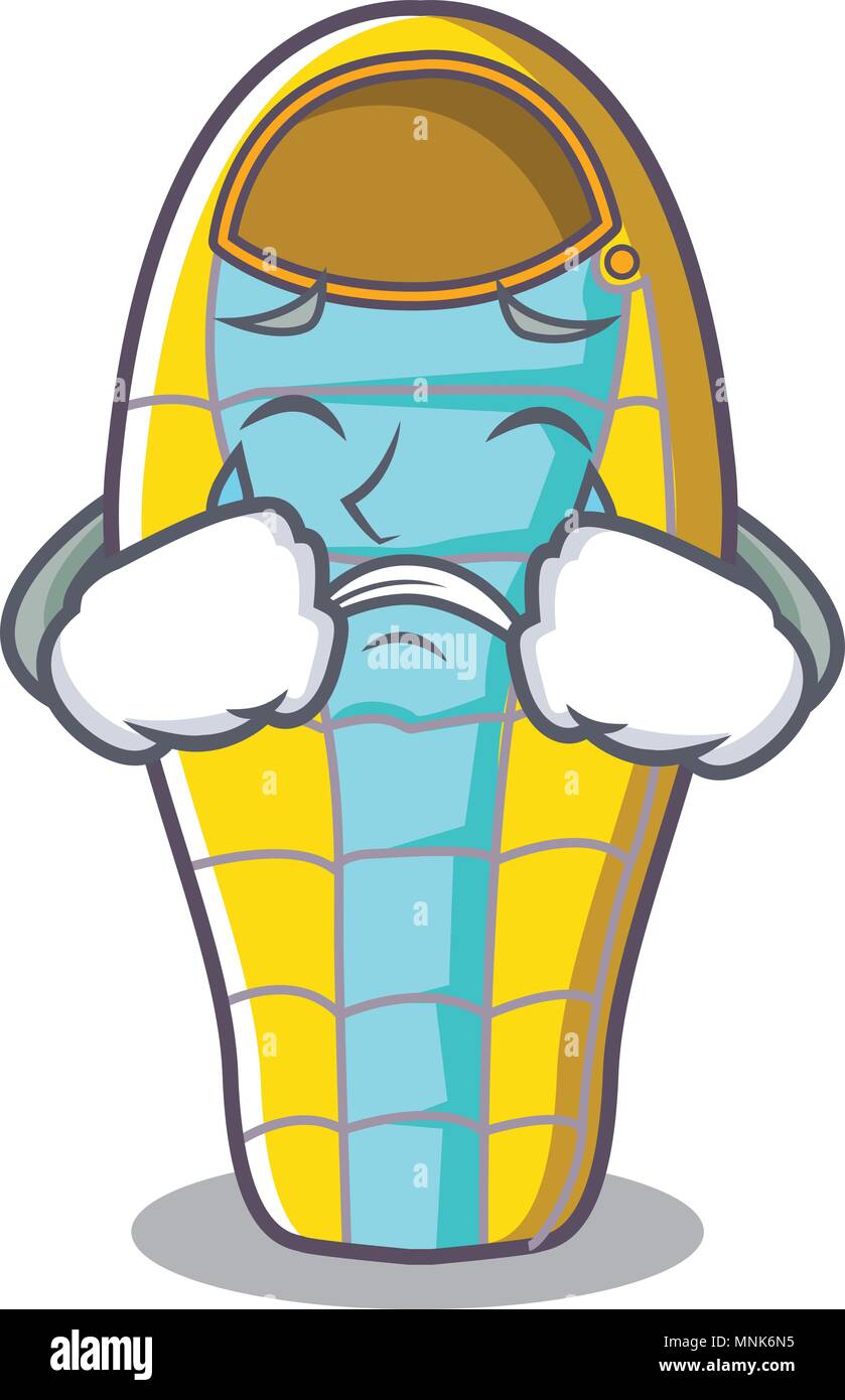 Crying sleeping bad mascot cartoon Stock Vector Image & Art - Alamy