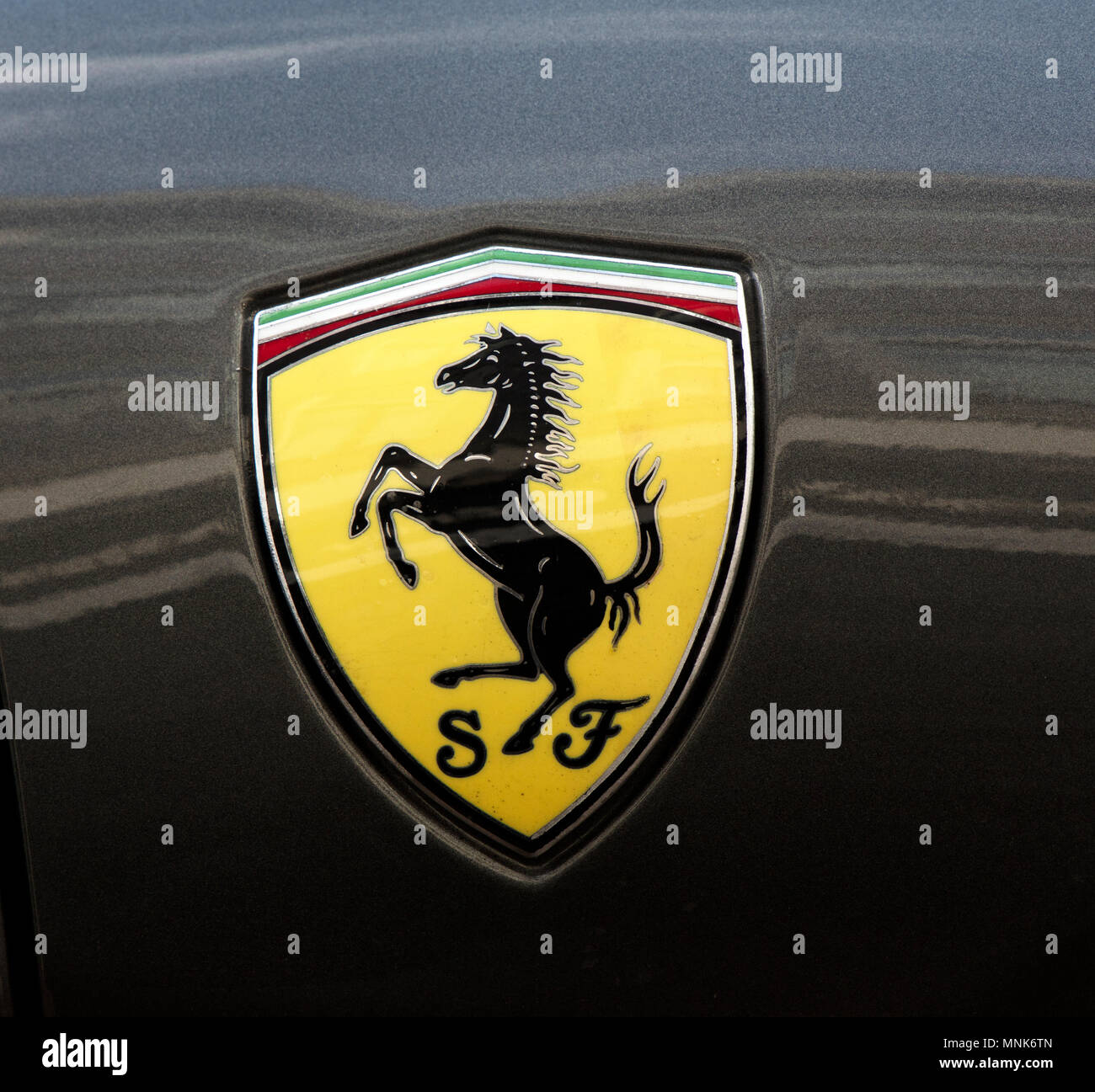 Ferrari sign hi-res stock photography and images - Alamy