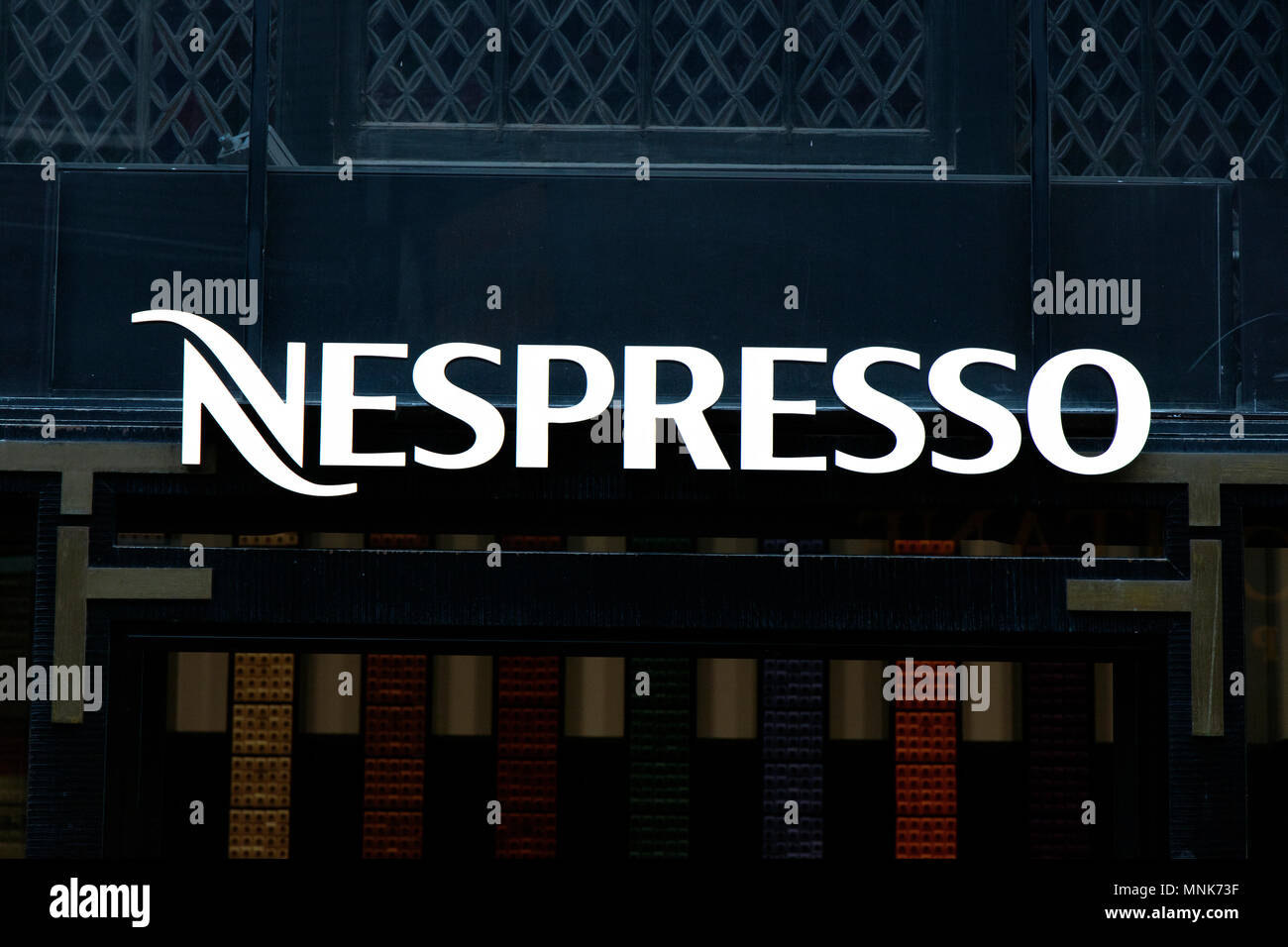 Nespresso sign hi-res stock photography and images - Alamy