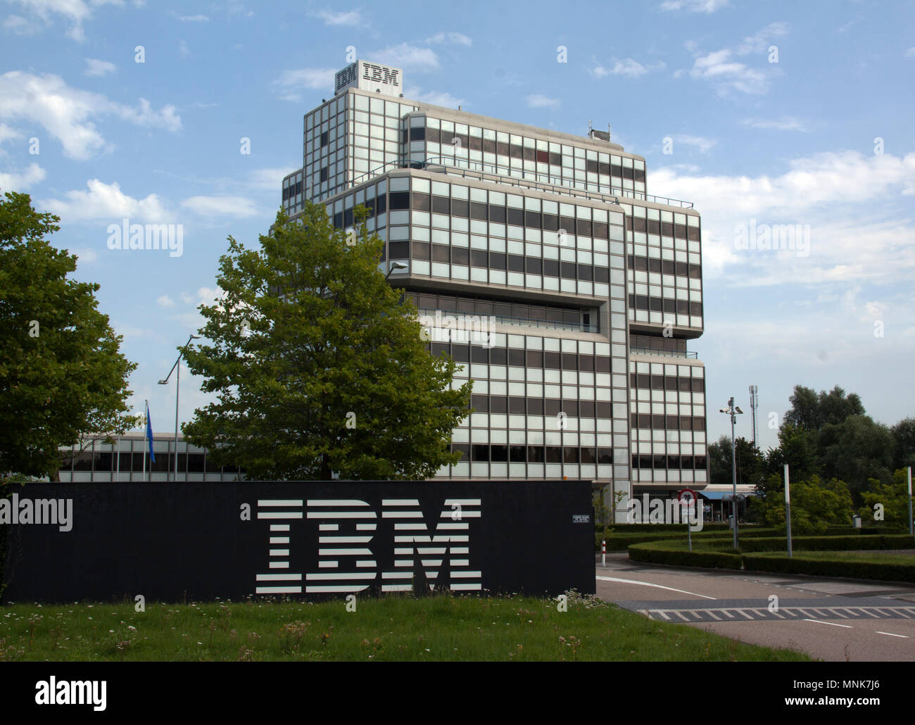 Amsterdam, Netherlands-august 26, 2016: IBM building in Amsterdam Stock ...