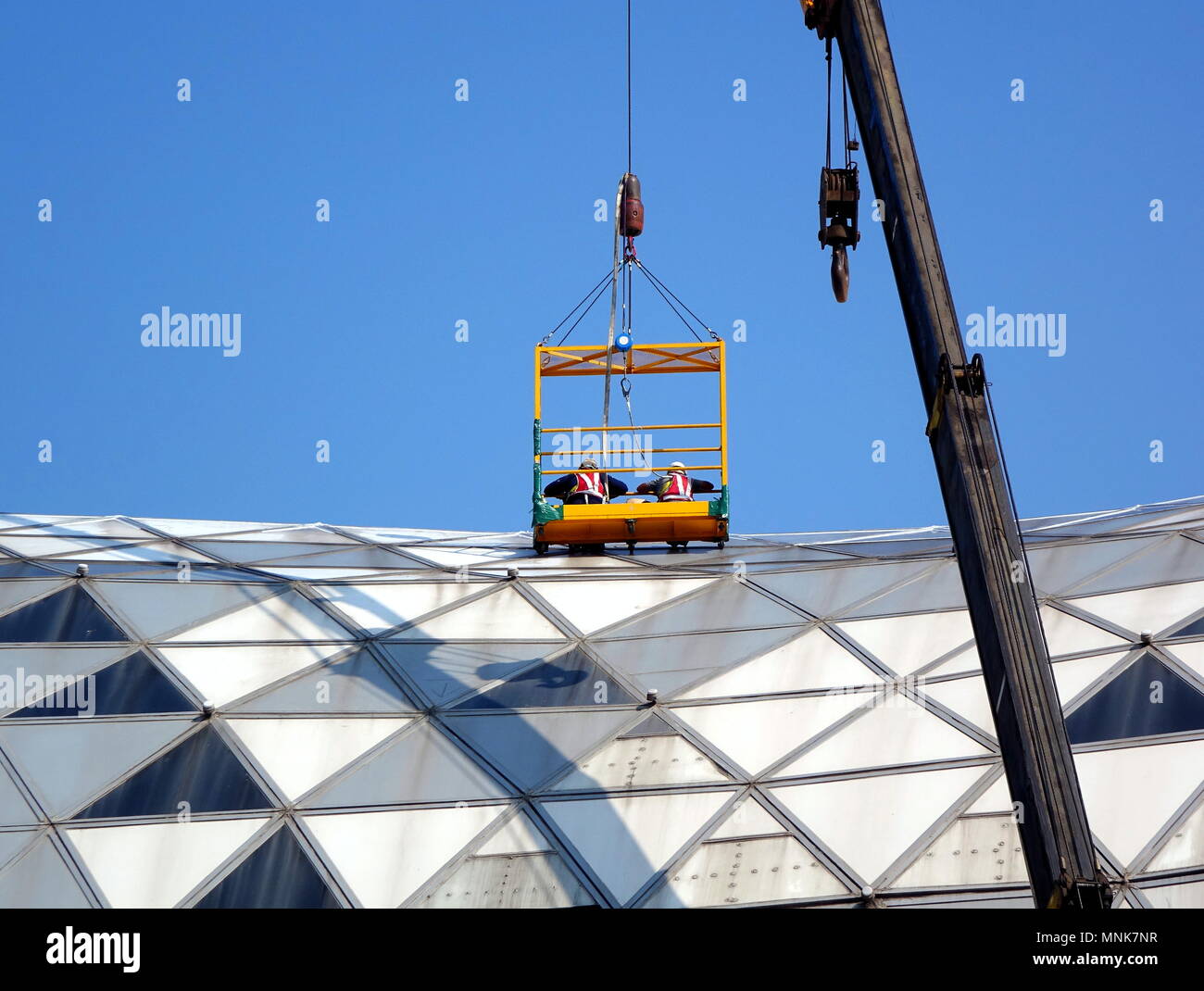 Cable suspended roof hi-res stock photography and images - Alamy
