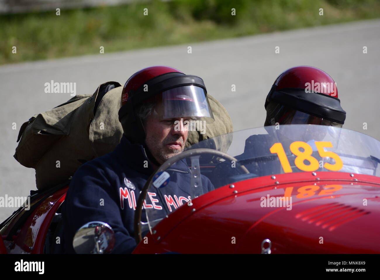 PESARO COLLE SAN BARTOLO , ITALY - MAY 17 - 2018 : ERMINI 1100 SILURO ...