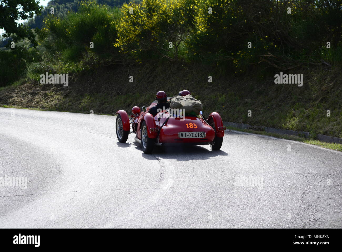 PESARO COLLE SAN BARTOLO , ITALY - MAY 17 - 2018 : ERMINI 1100 SILURO ...