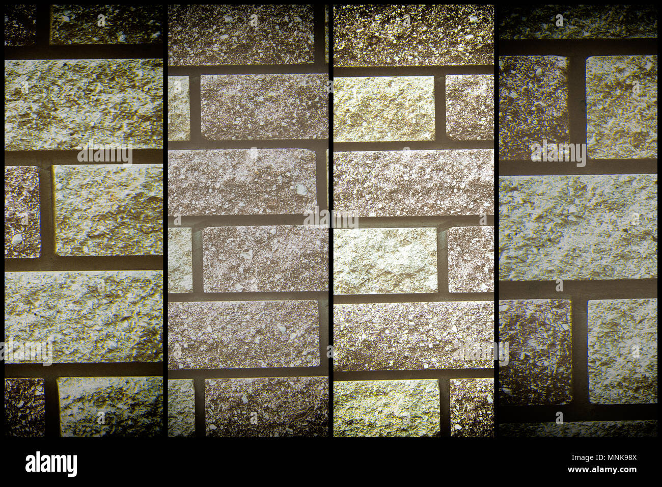 Brick texture of old vintage building, design concept Stock Photo - Alamy