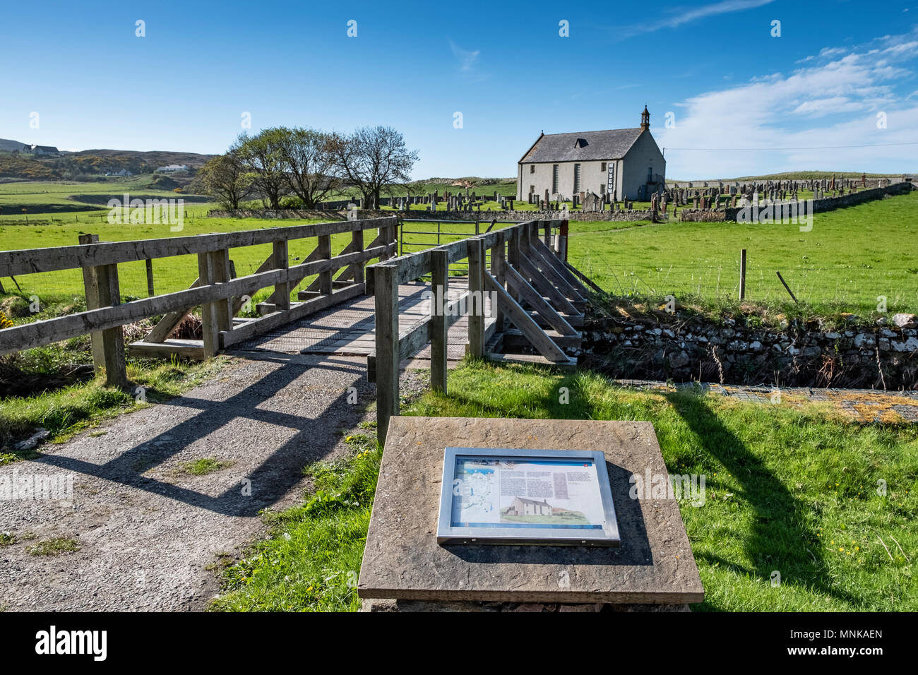 The Strathnaver Museum and Farr Stone, Bettyhill, Thurso, Scotland ...