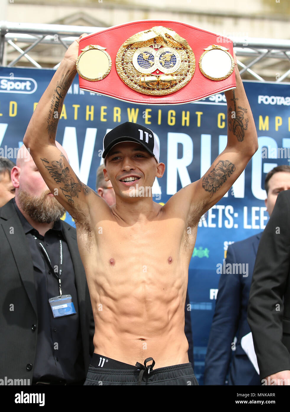 Lee Selby during the weigh-in at Leeds Civic Hall Stock Photo - Alamy