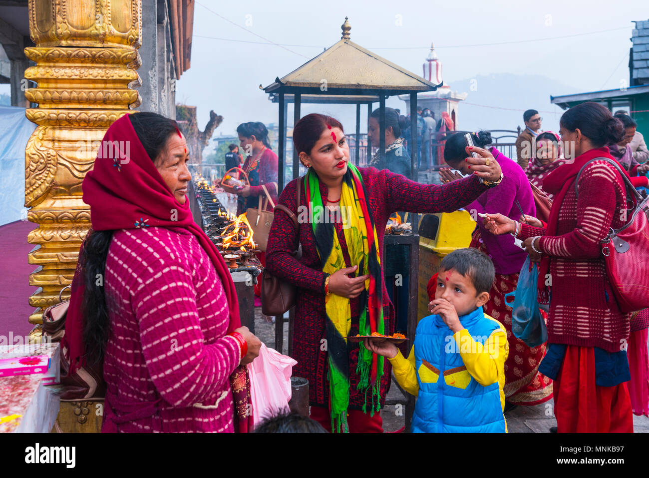 Bindhya basini temple hi-res stock photography and images - Alamy