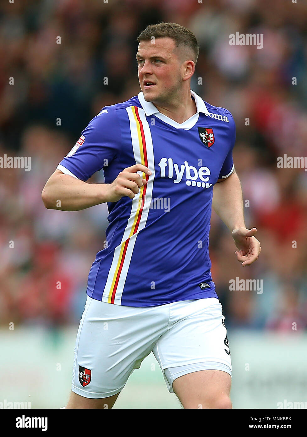 Exeter City's Pierce Sweeney Stock Photo - Alamy