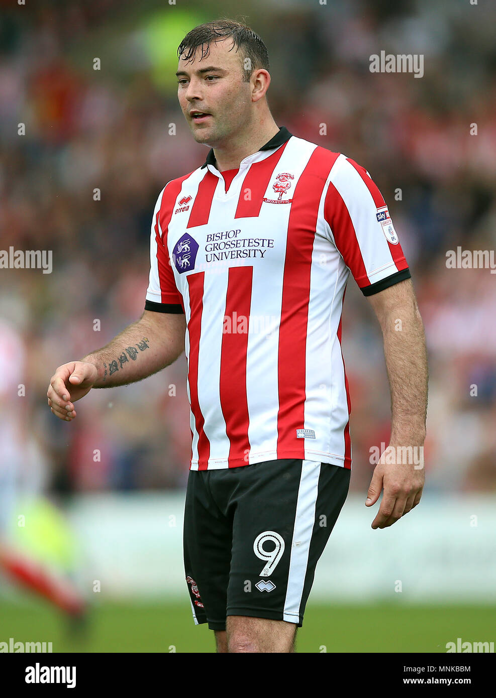 Lincoln City's Matthew Rhead Stock Photo - Alamy