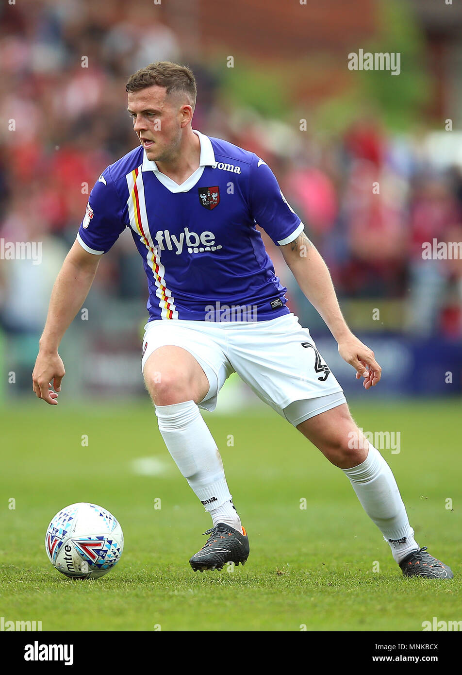 Exeter City's Pierce Sweeney Stock Photo - Alamy
