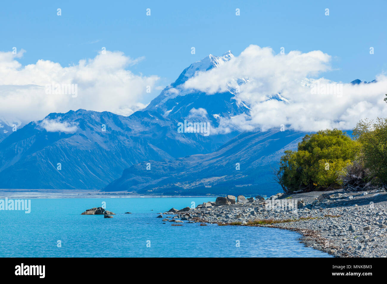 Lake pukaki NZ new zealand landscape lake pukaki New Zealand South ...