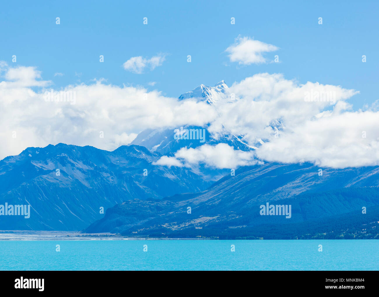 Lake pukaki NZ new zealand landscape lake pukaki New Zealand South ...