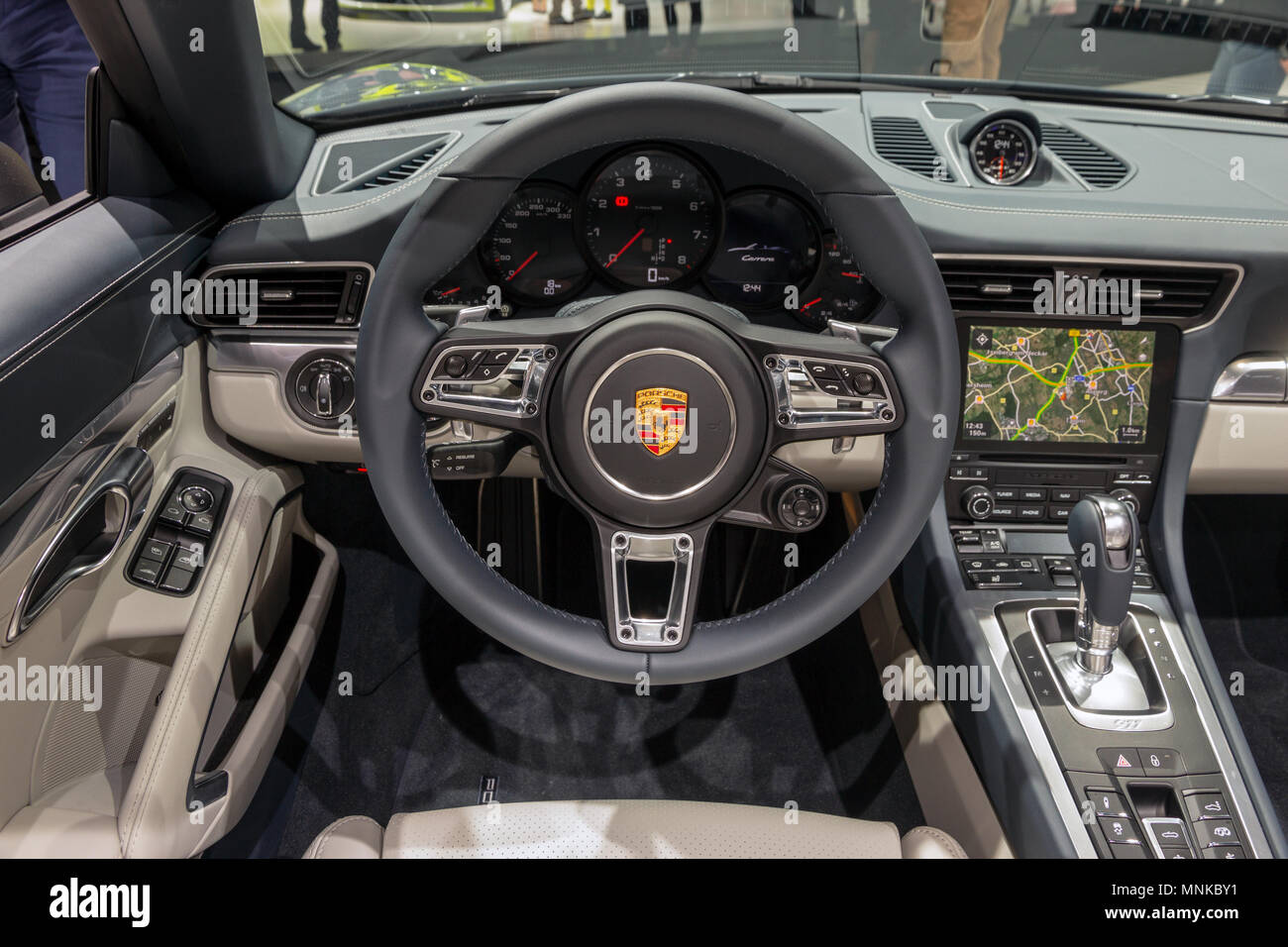 Interior Del Porsche 911 Carrera