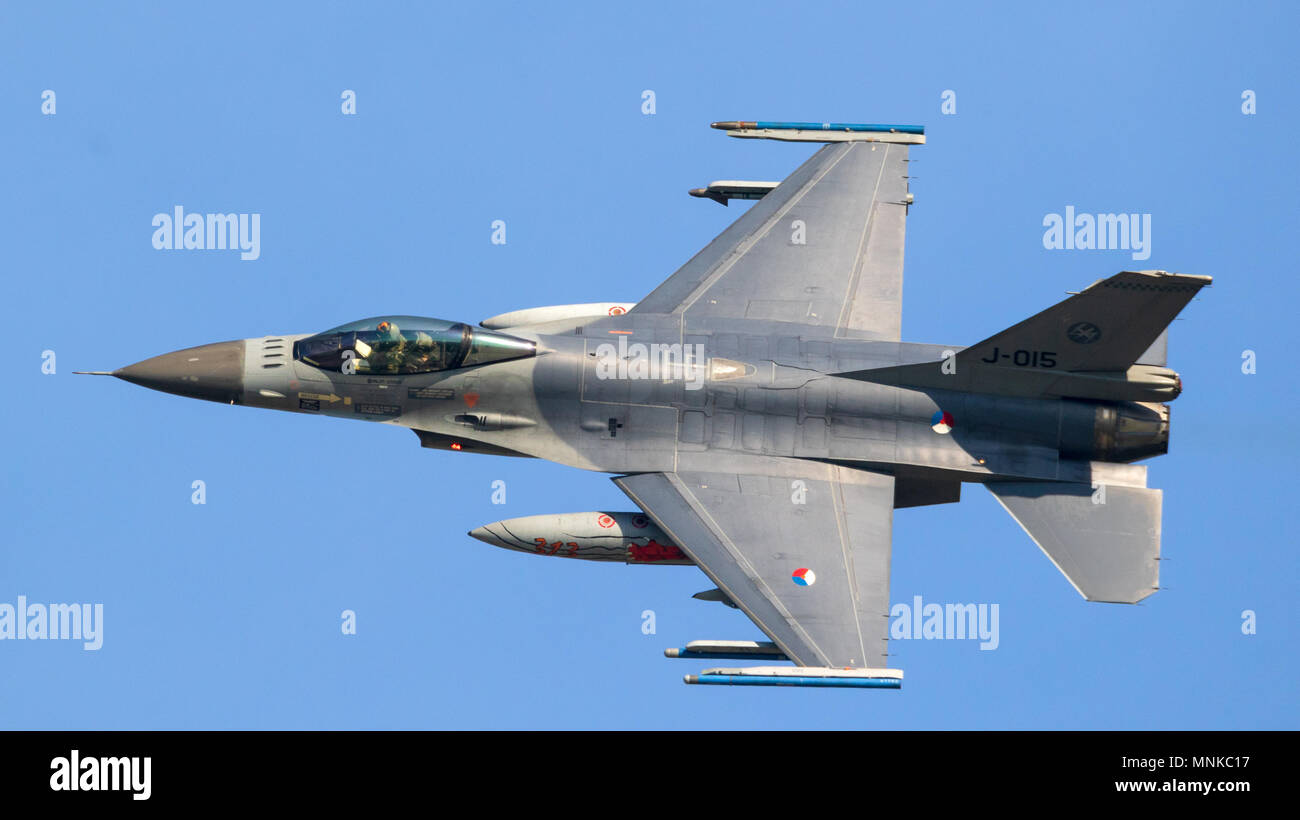 LEEUWARDEN, THE NETHERLANDS - APRIL 19, 2018: Royal Netherlands Air ...