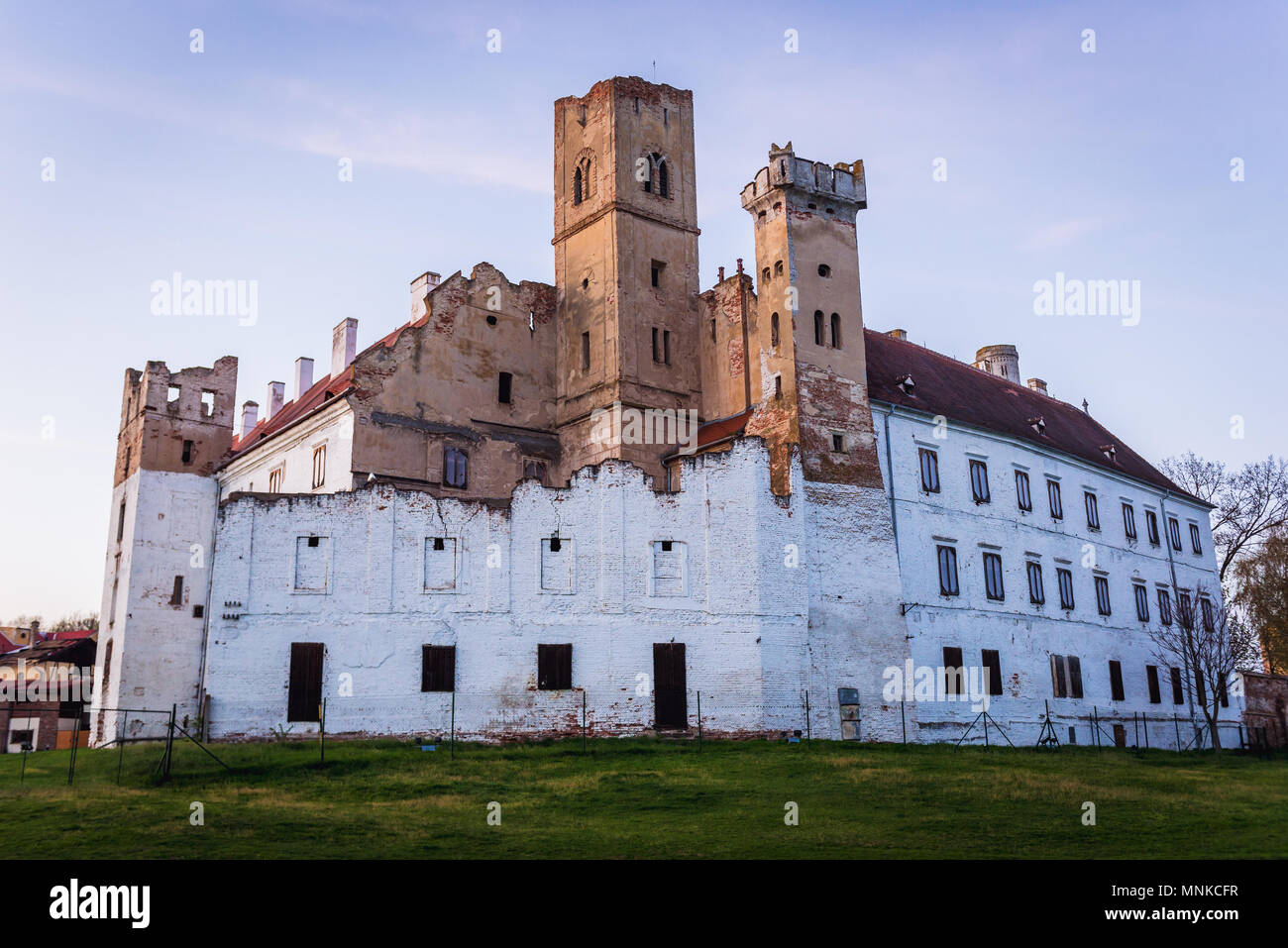 Castle in Breclav city in Czech Republic Stock Photo - Alamy