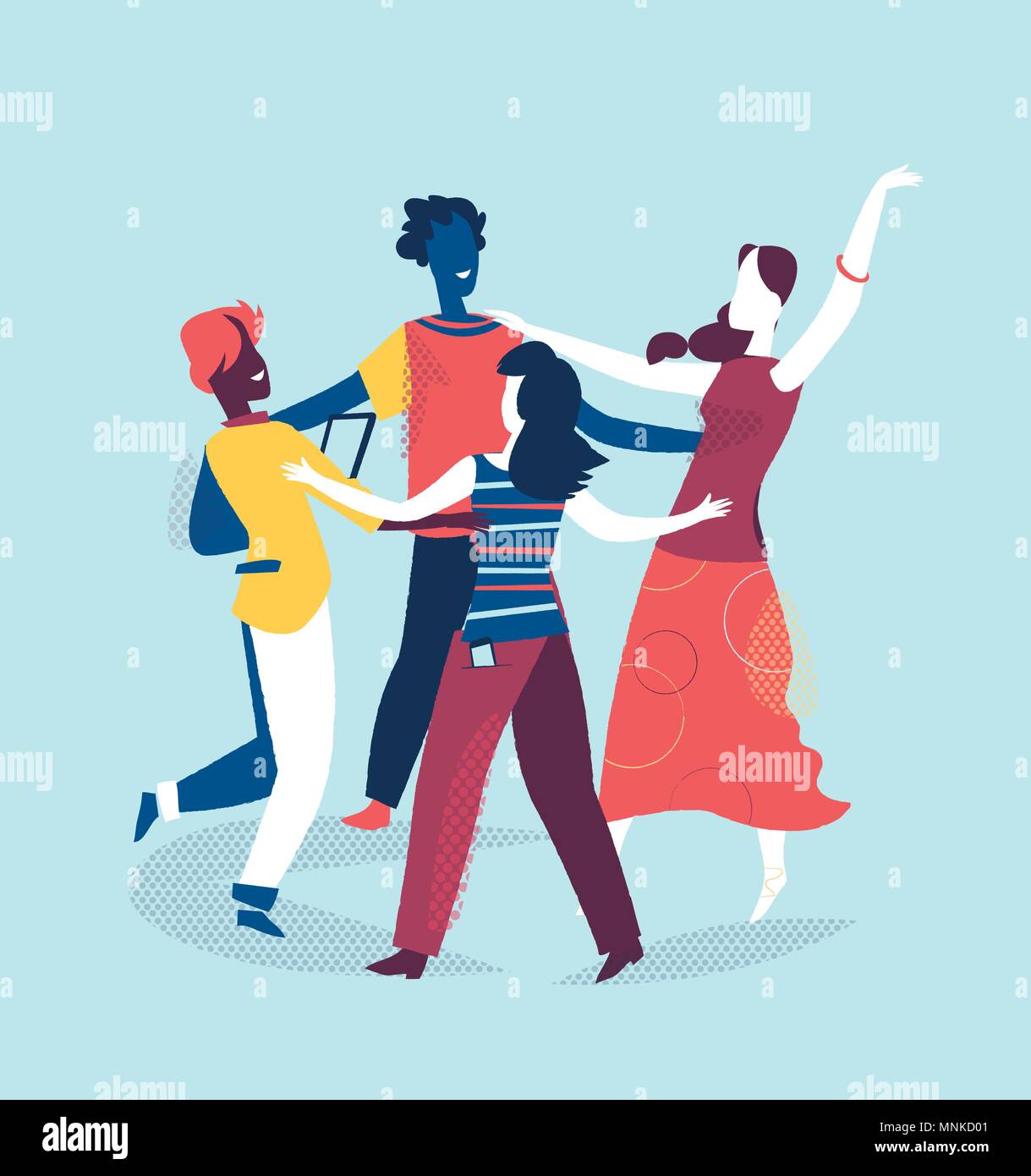 Community discussion group Stock Vector Images - Alamy