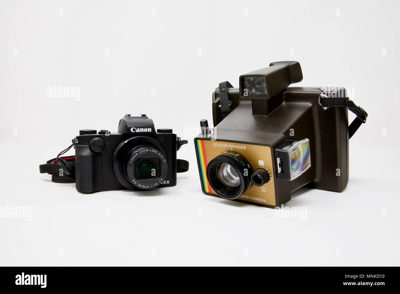 Compact camera retro old fashioned cameras zoom compact camera hi-res ...