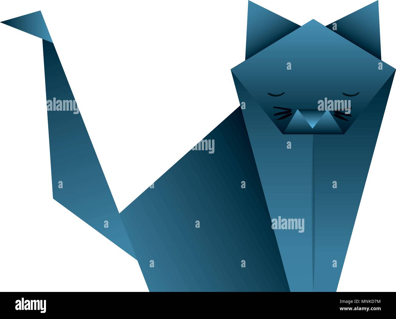 cut origami paper icon Stock Vector Image & Art - Alamy