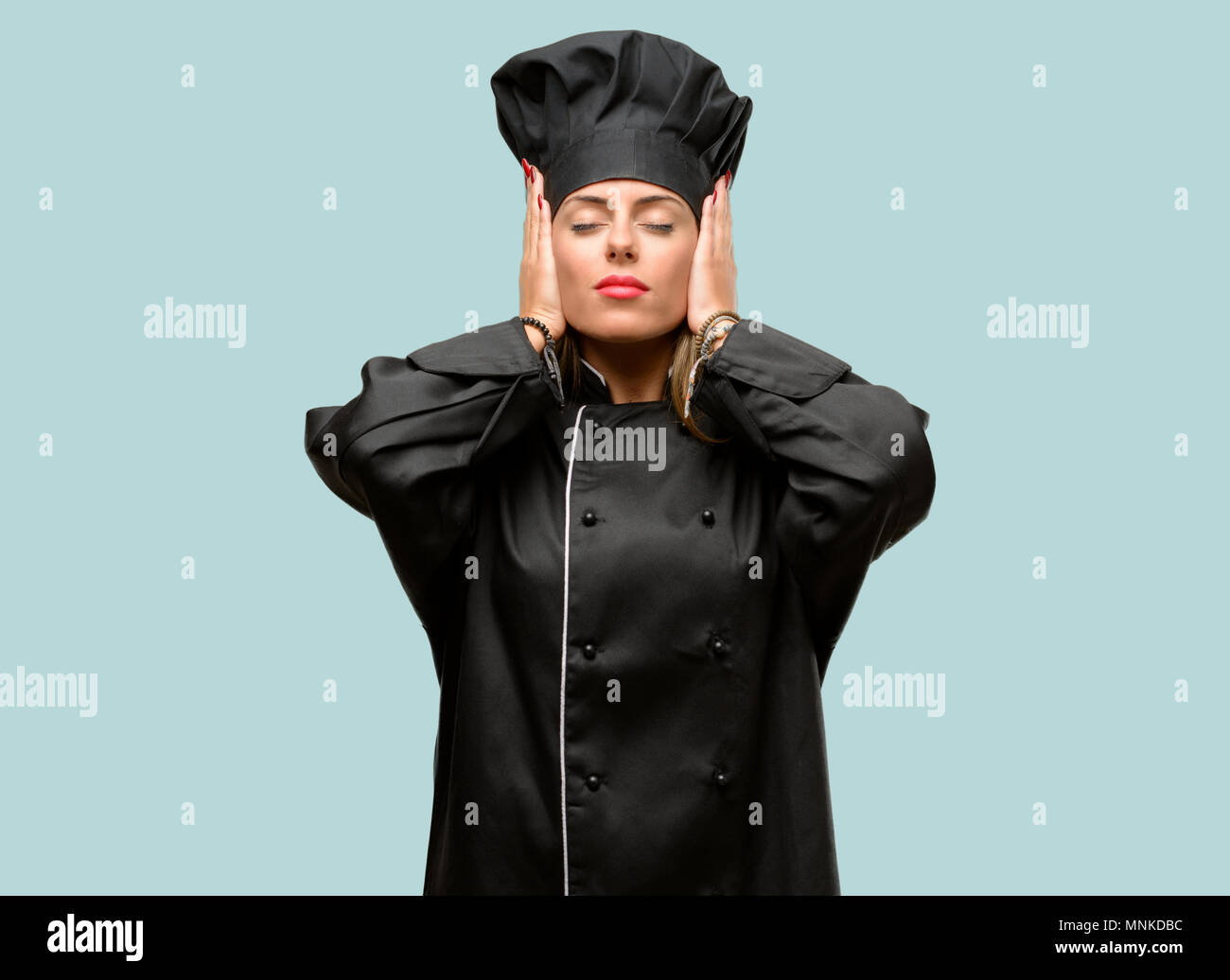 Annoying noise food hi-res stock photography and images - Alamy