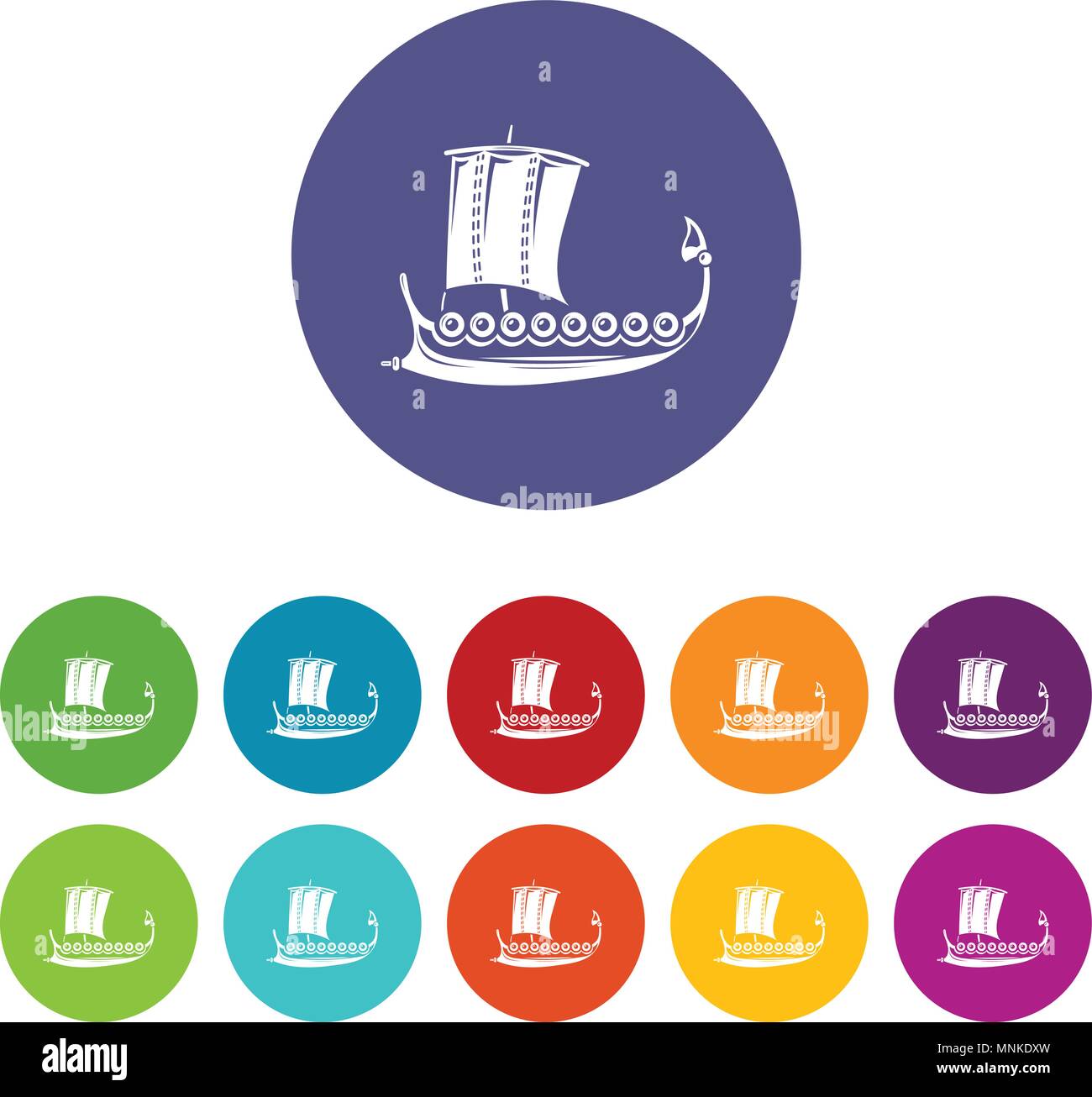 Galleon icon, simple style Stock Vector Image & Art - Alamy