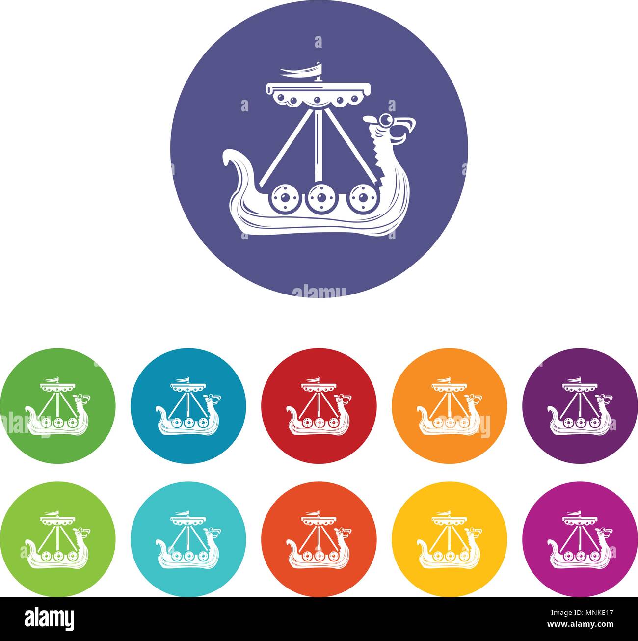 Military ship icon, simple style Stock Vector Image & Art - Alamy