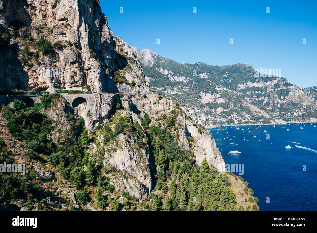 Amalfi coast road hi-res stock photography and images - Alamy