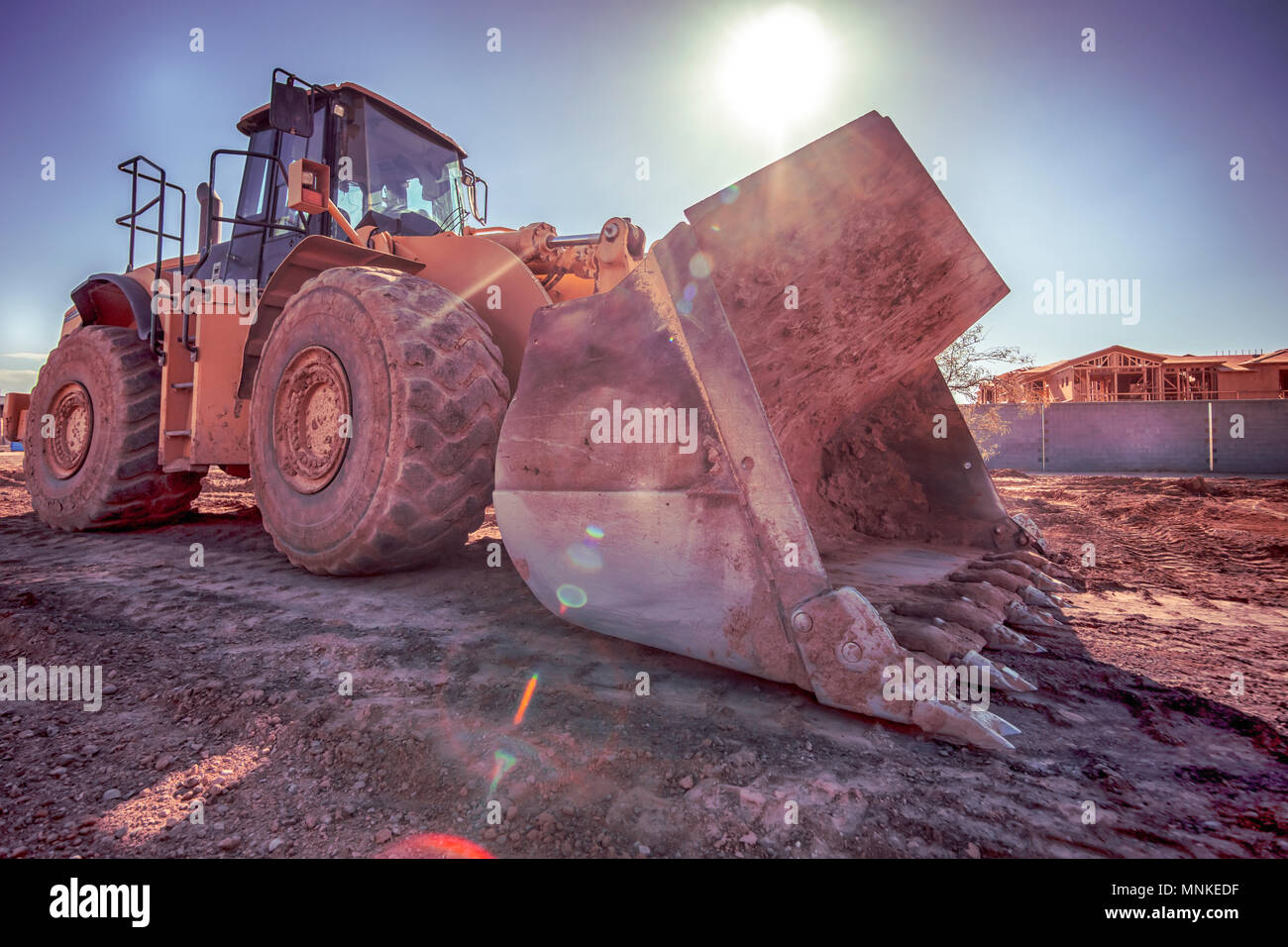 Bulldozer construction building hi-res stock photography and images - Alamy