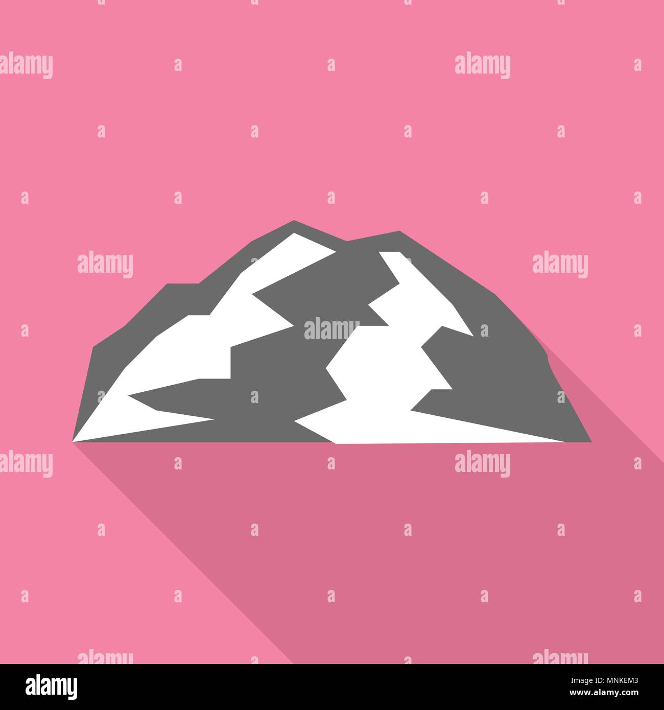 Mountain climb icon, flat style Stock Vector Image & Art - Alamy
