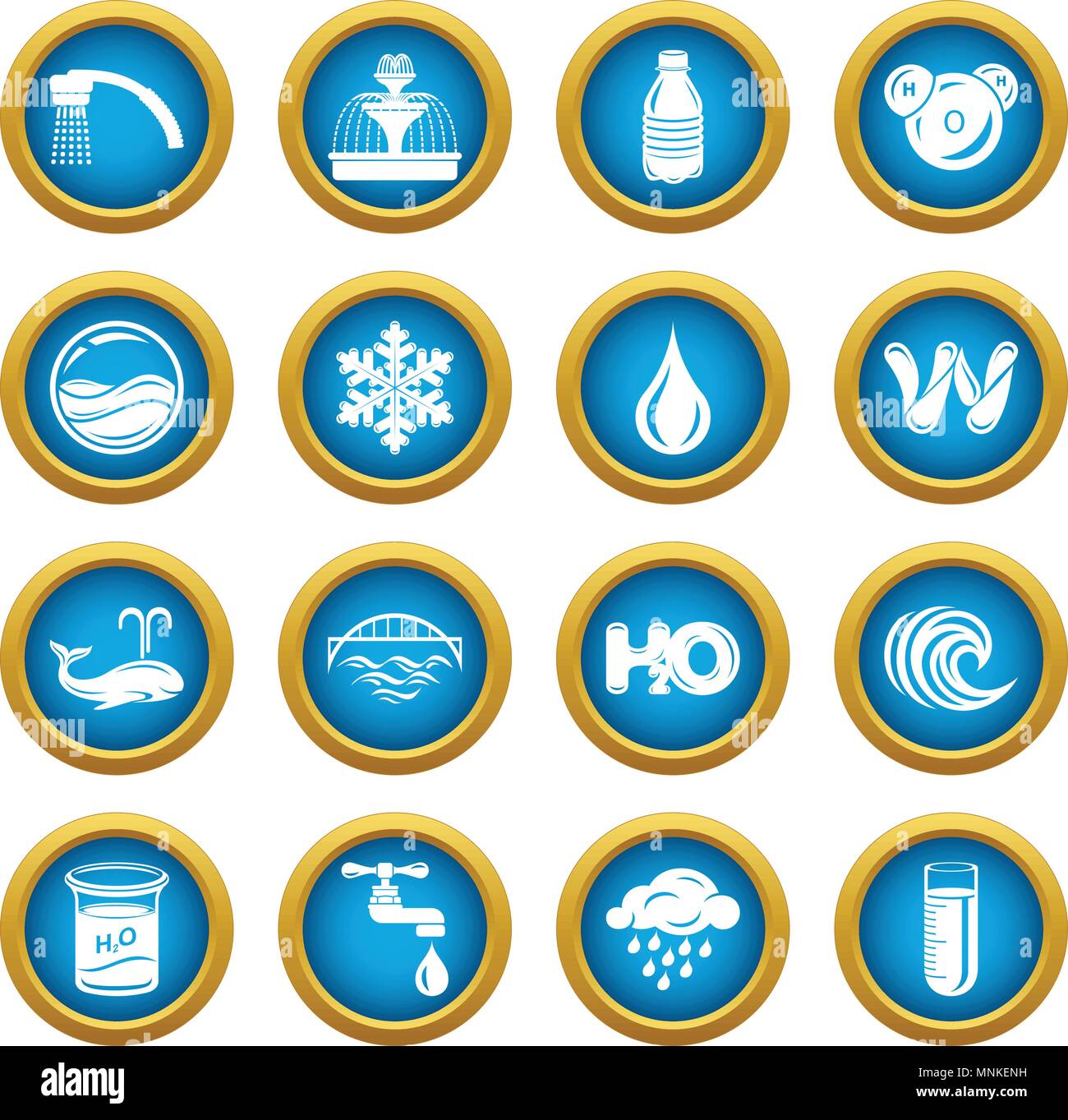 Crane fountain Stock Vector Images - Alamy