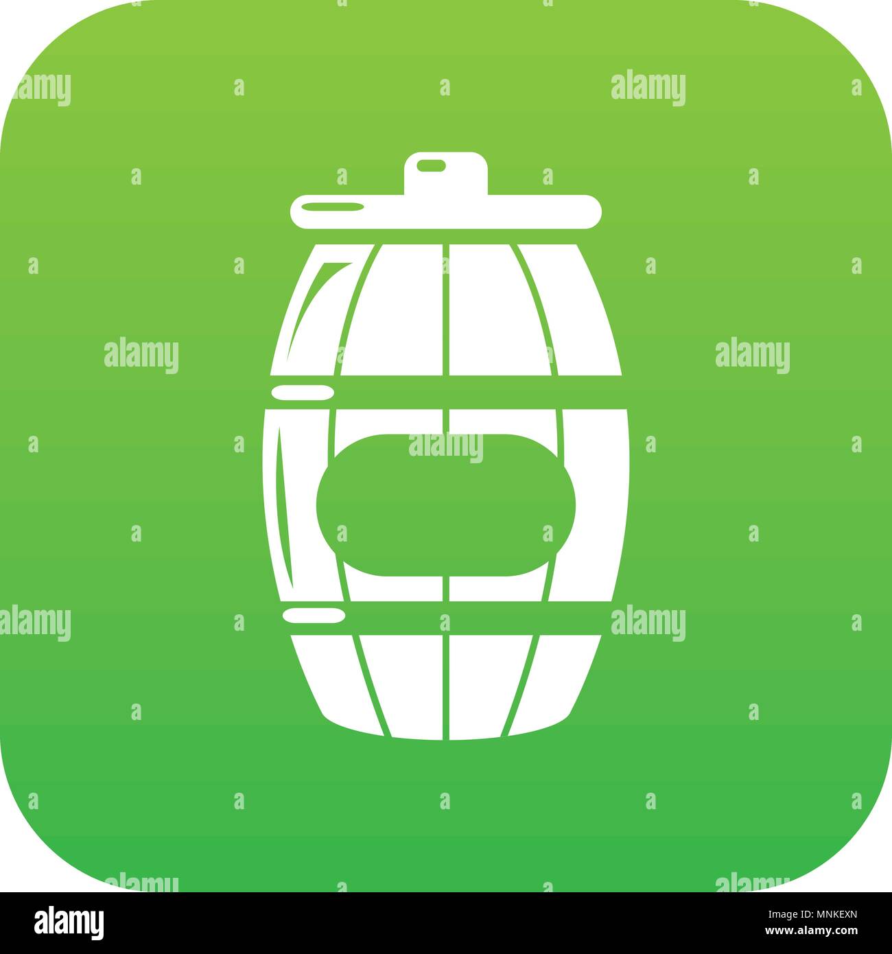 Honey barrel icon green vector Stock Vector Image & Art - Alamy
