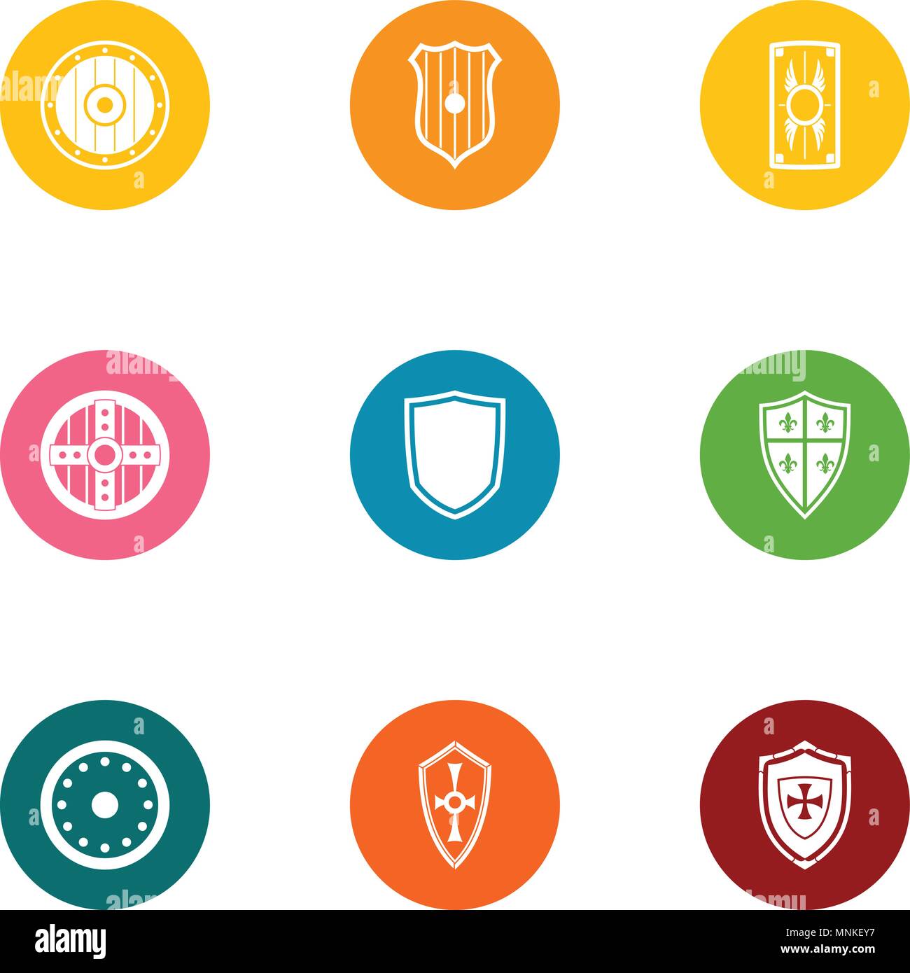 Cavalry shield Stock Vector Images - Alamy