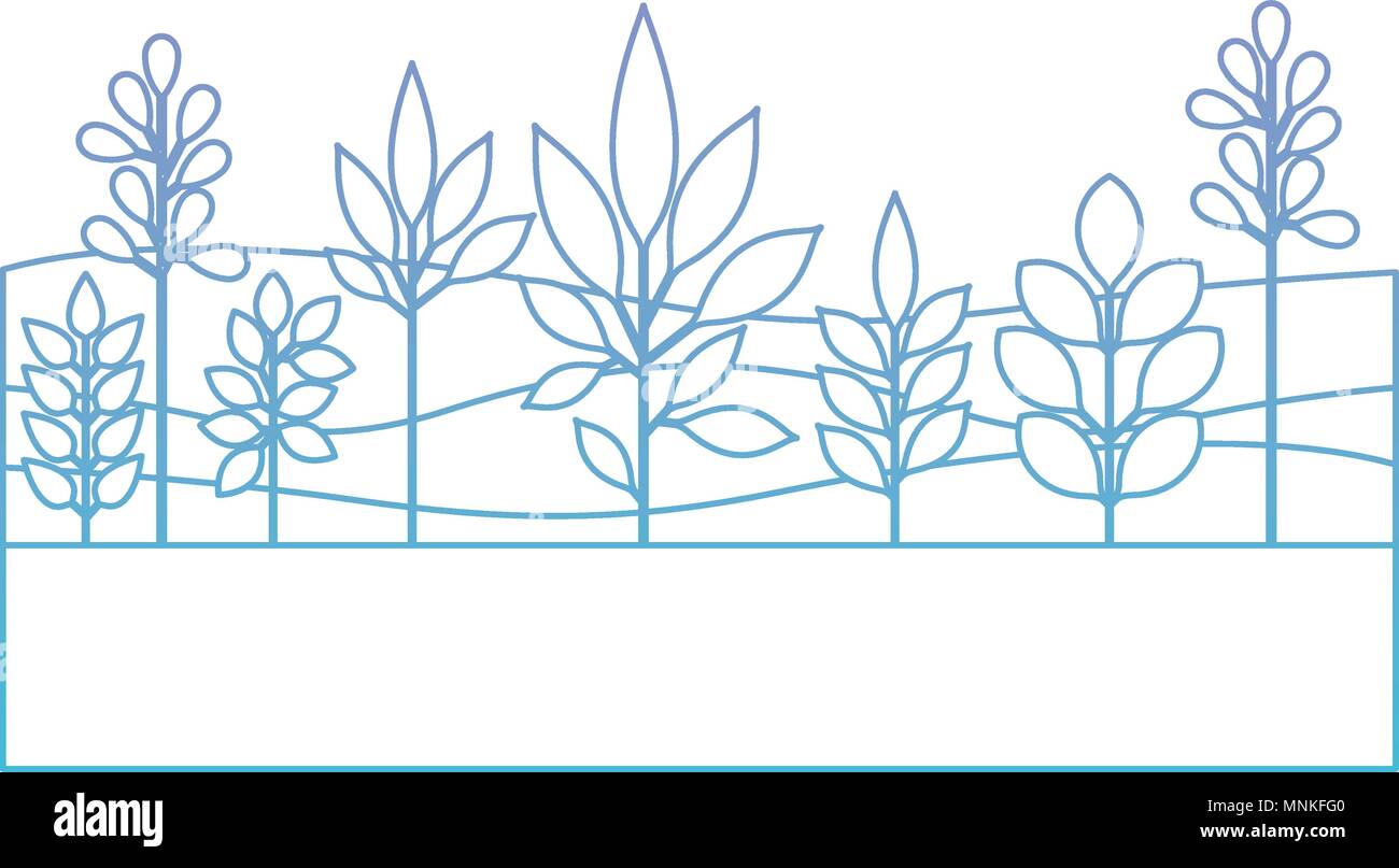 field landscape natural scene Stock Vector Image & Art - Alamy