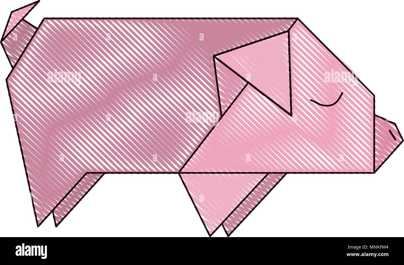 Paper made pig hi-res stock photography and images - Alamy