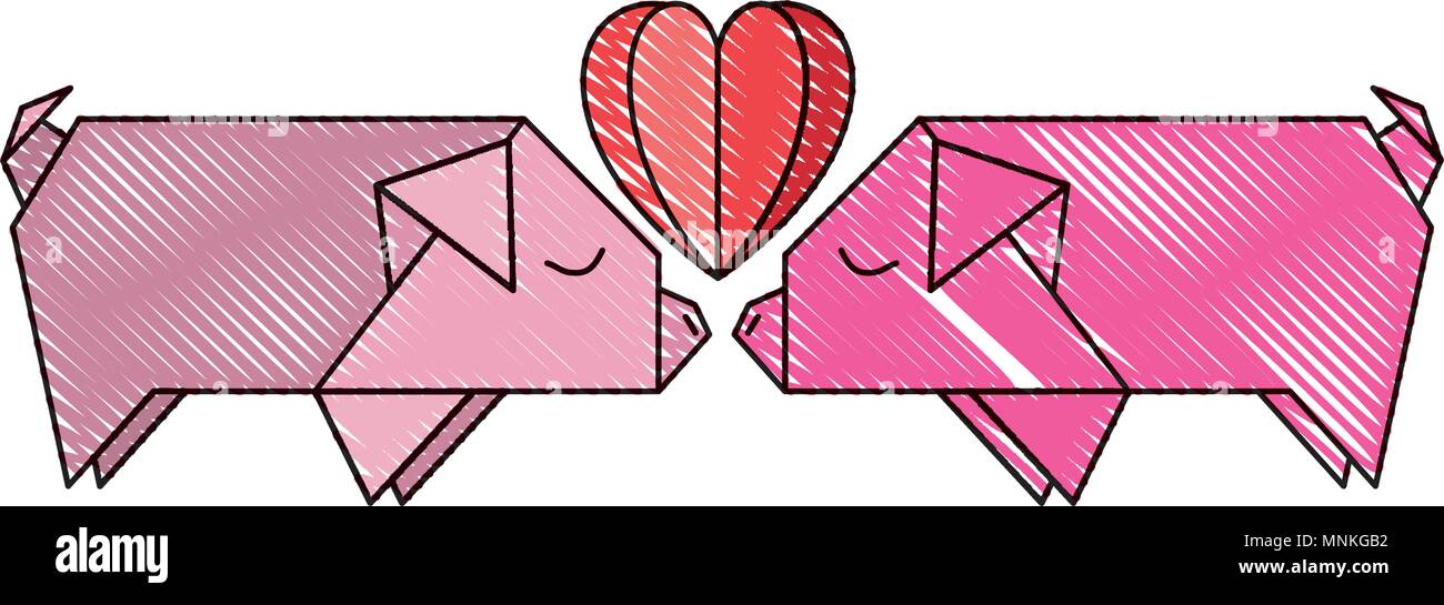 Pigs heart Stock Vector Images - Alamy