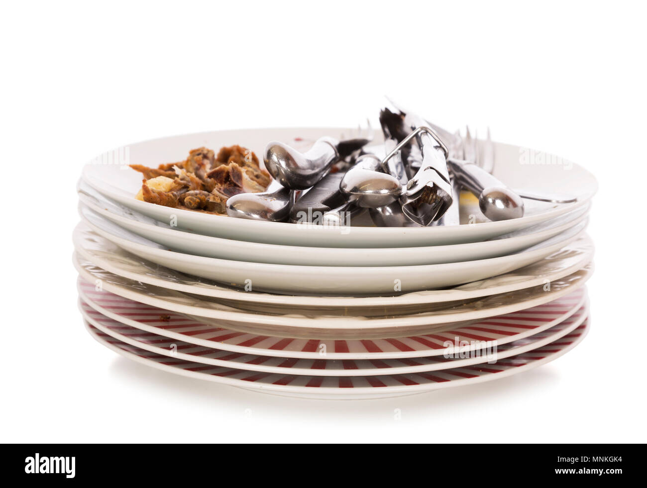 Dirty dishes pile hi-res stock photography and images - Alamy