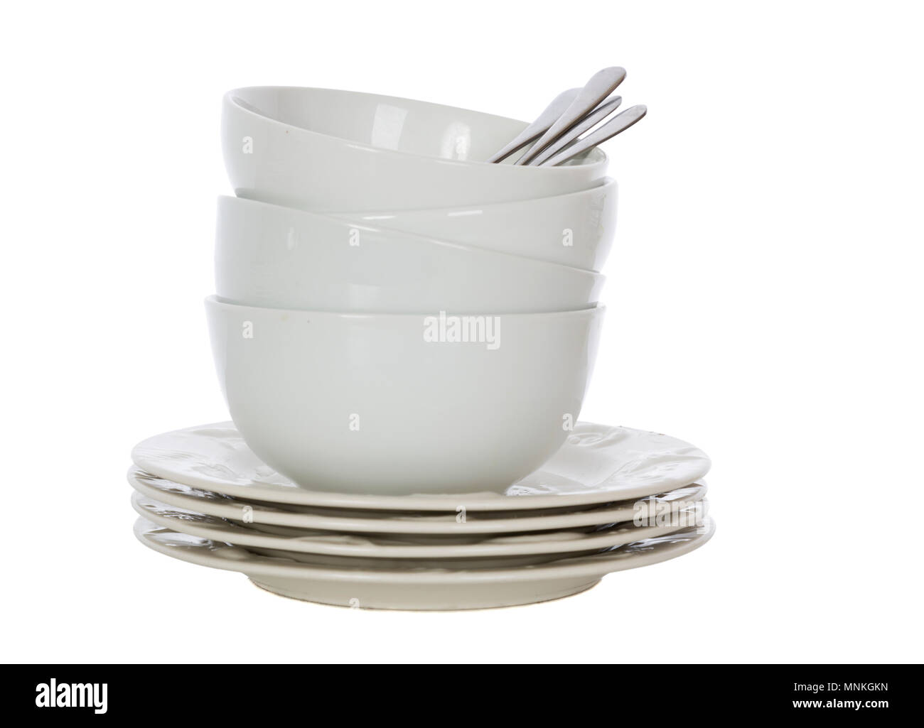 Dirty dishes pile hi-res stock photography and images - Alamy