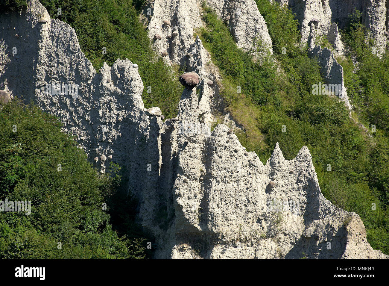 Zone (BS), Italy, NaturalReserve of the Pyramids of zone , the pyramids ...