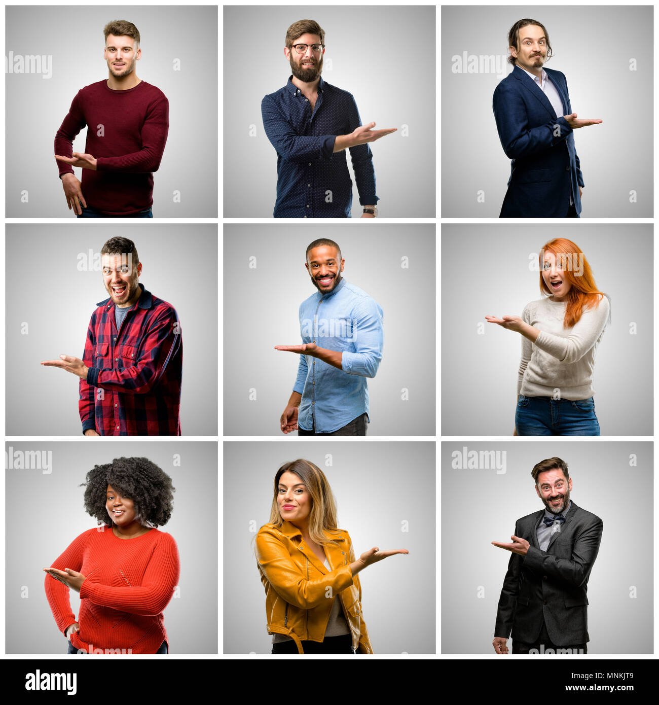 Female presenter group hi-res stock photography and images - Alamy