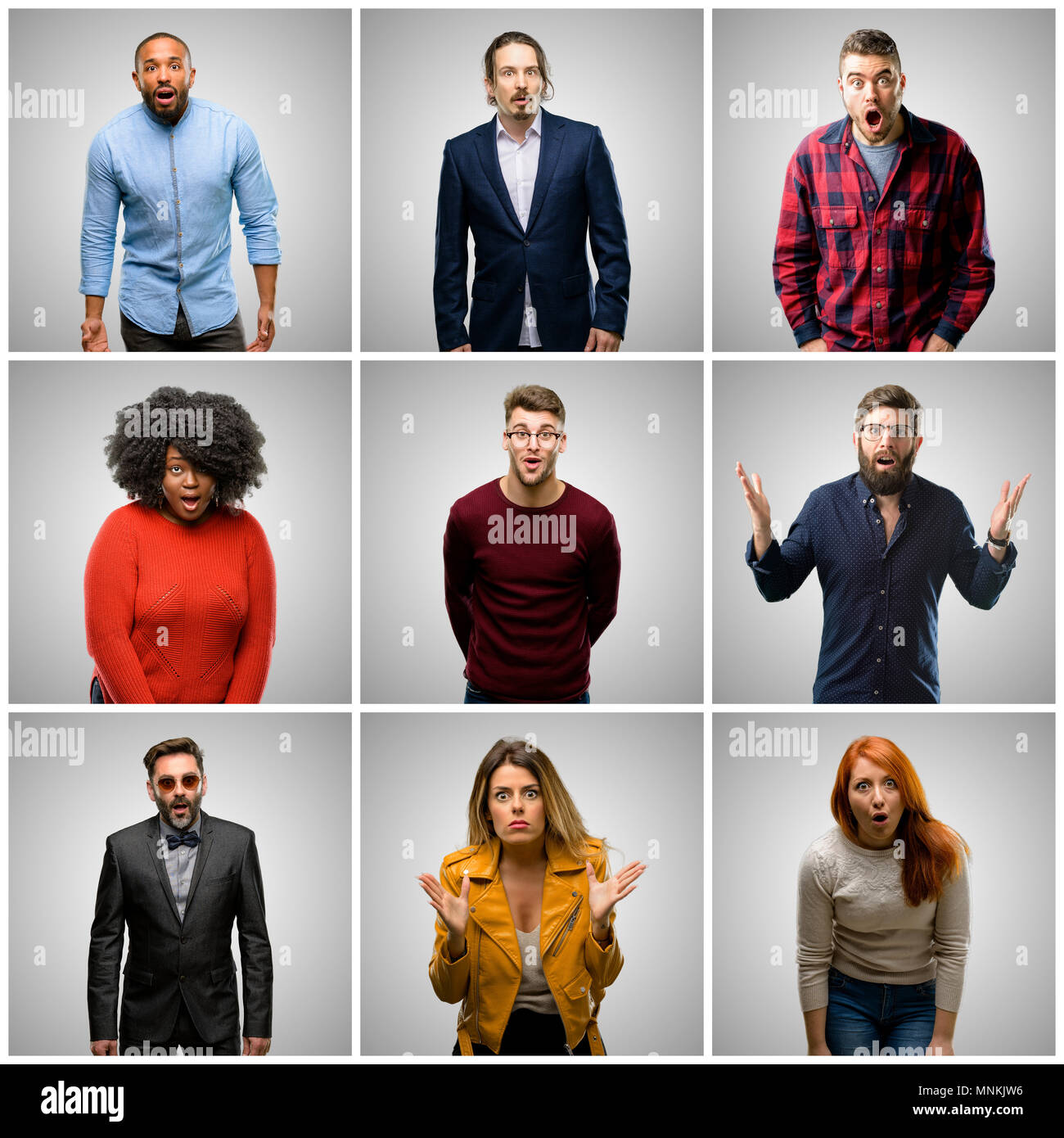 Embarrassed group hi-res stock photography and images - Alamy