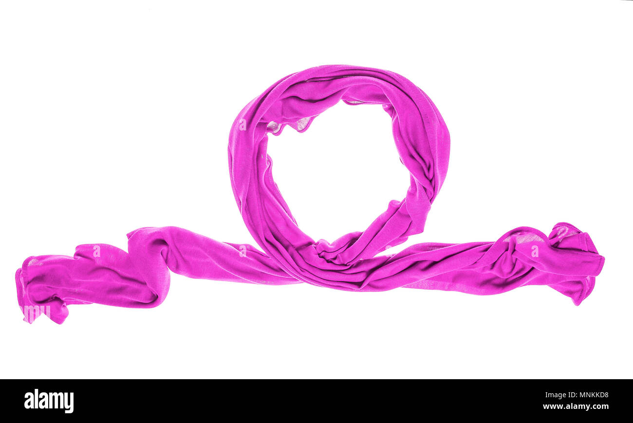 Abstract pink scarf hi-res stock photography and images - Alamy