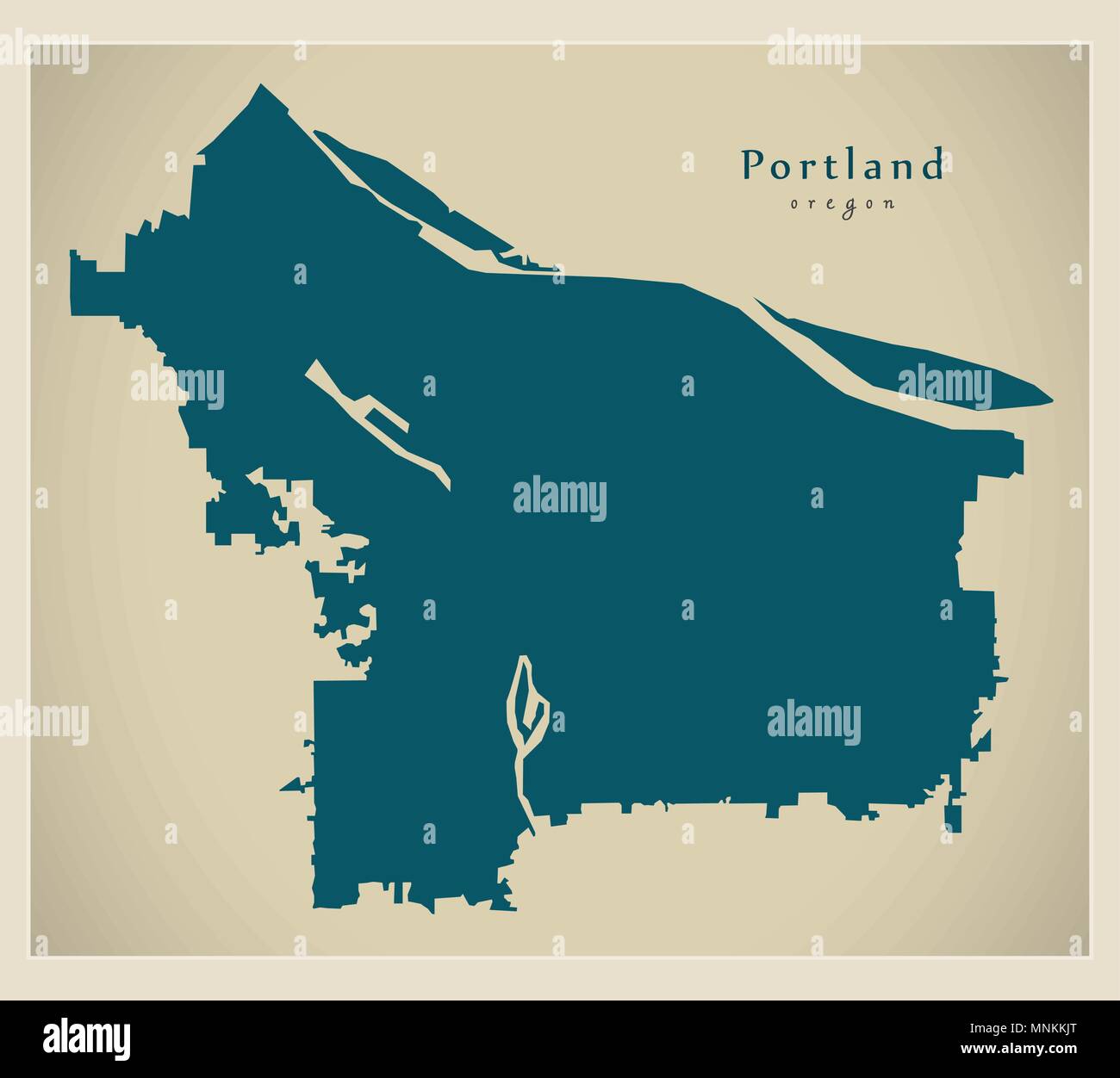 Mapa De Portland California