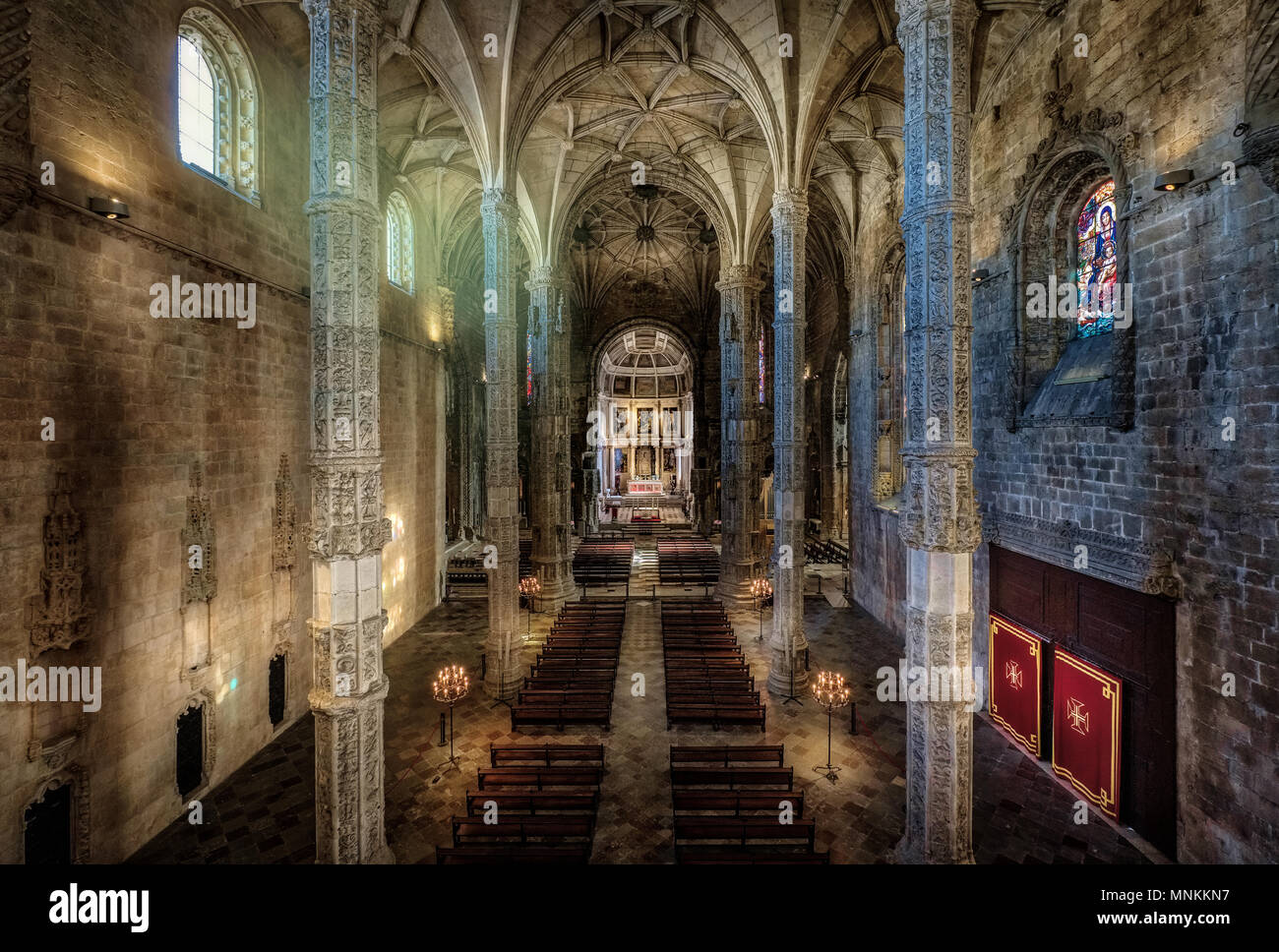 The Santa Maria de Belem church in Lisbon, Portugal Stock Photo - Alamy