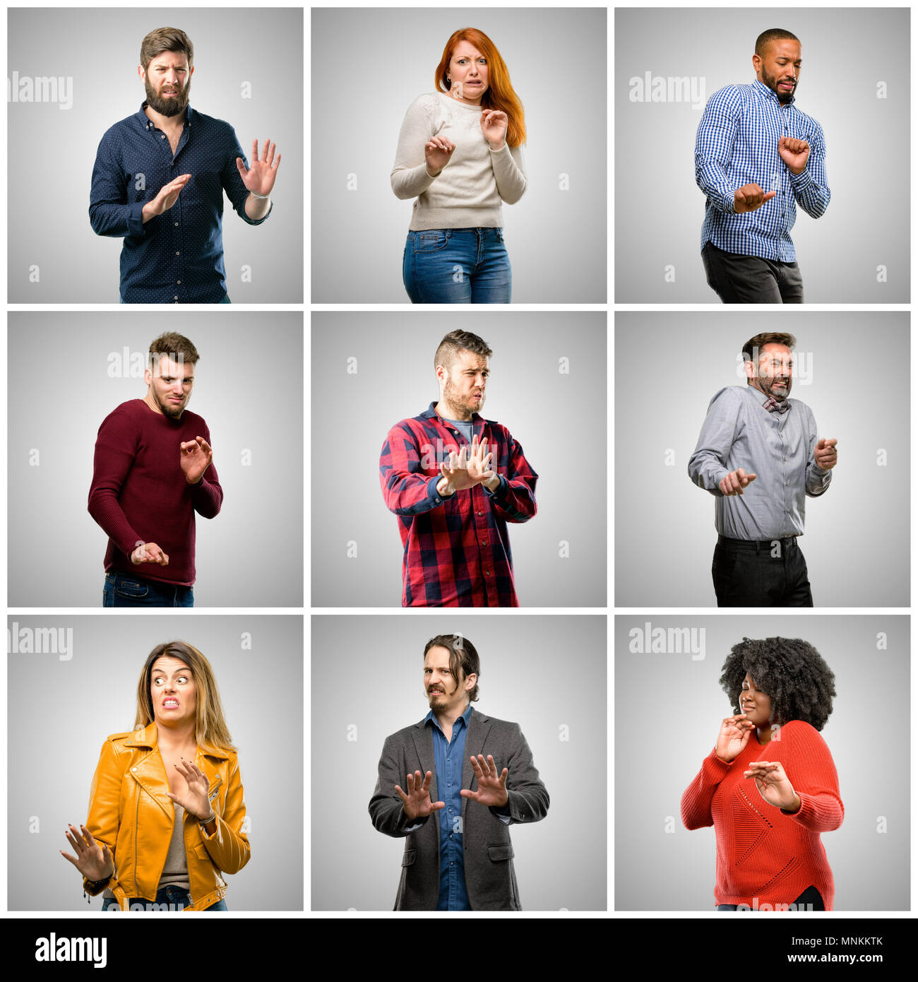 Angry men shouting group hi-res stock photography and images - Alamy