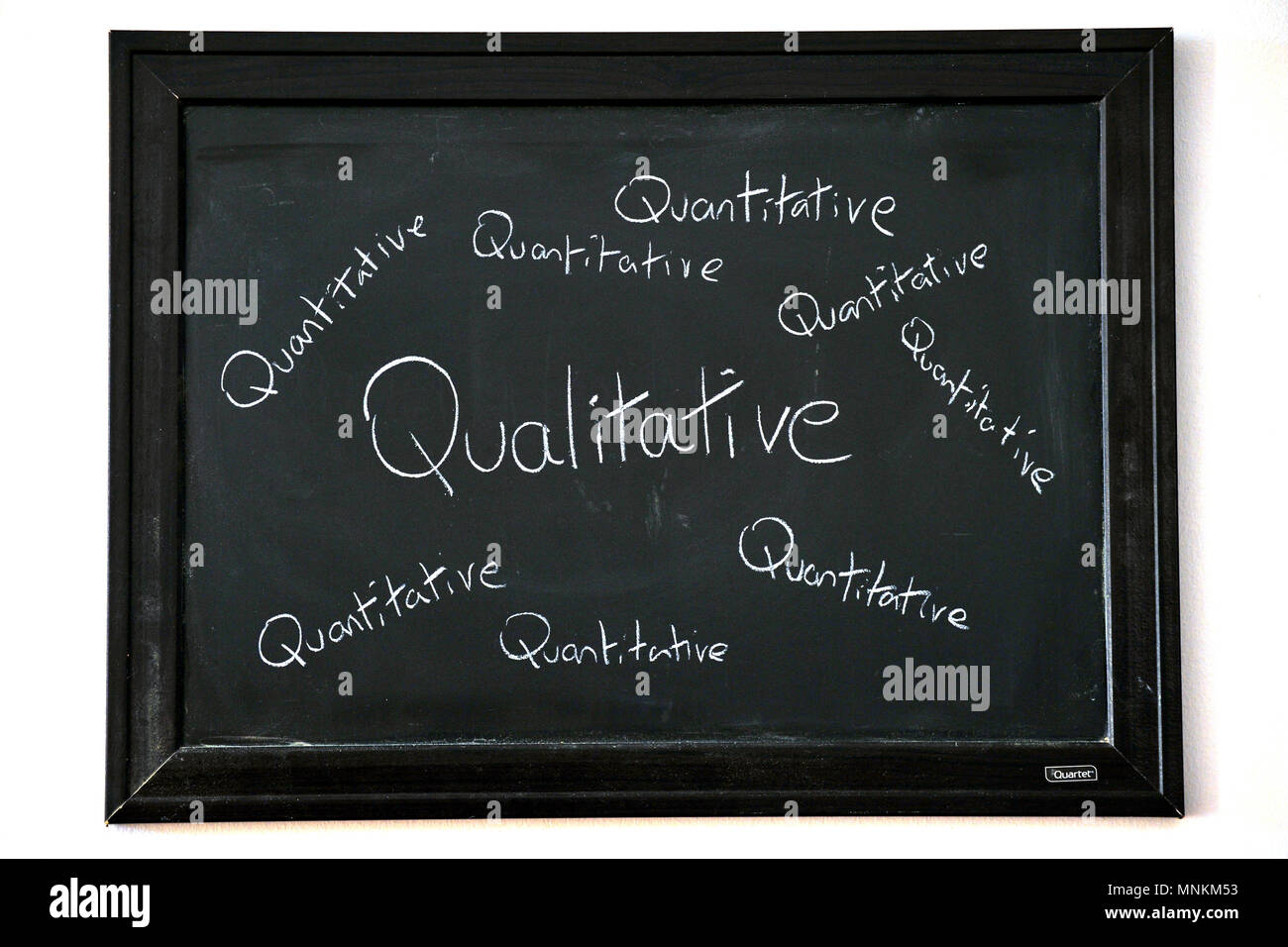 Quantitative Research Word Cut Out Stock Images & Pictures - Alamy