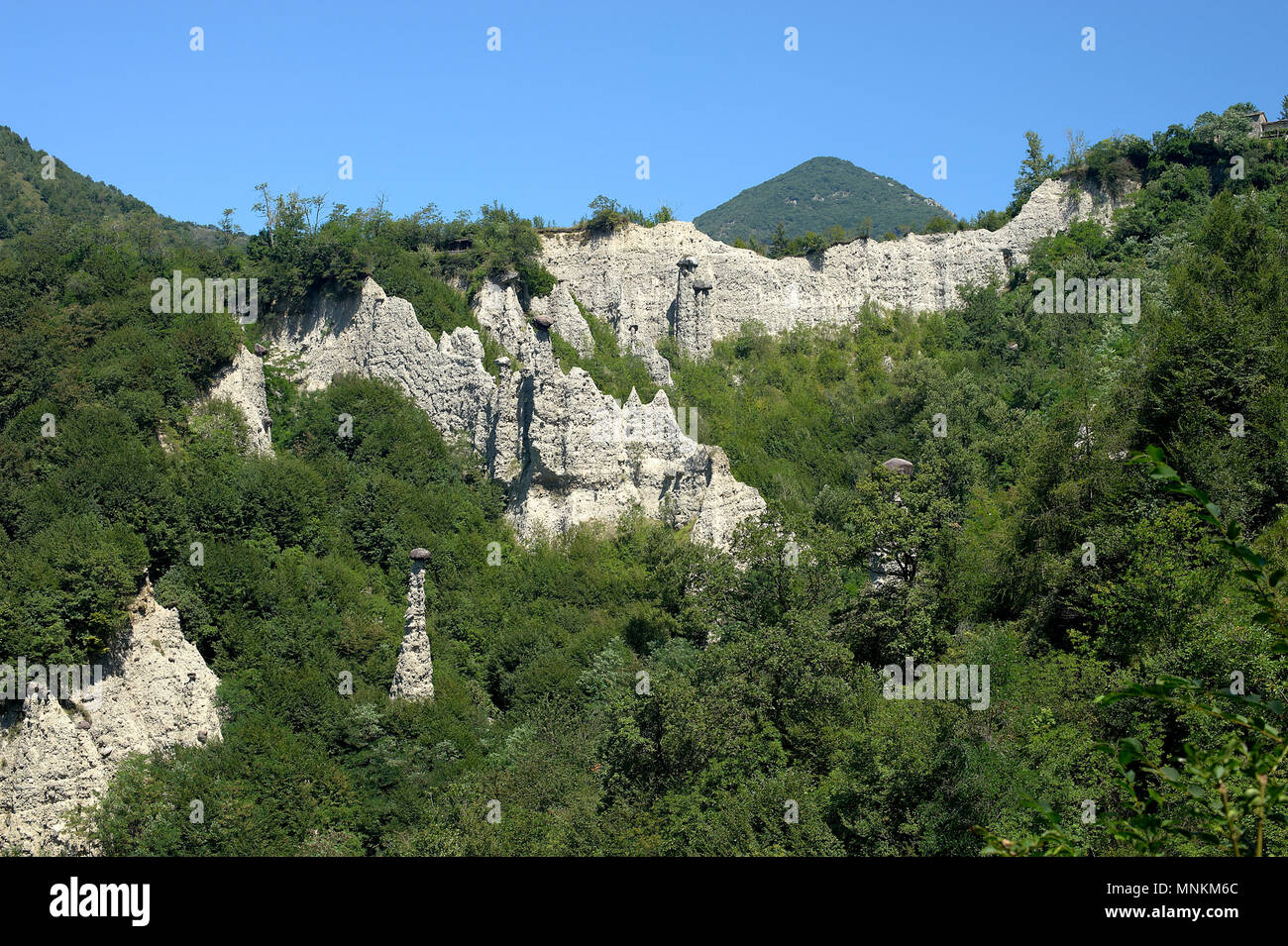 Zone (BS), Italy, NaturalReserve of the Pyramids of zone , the pyramids ...