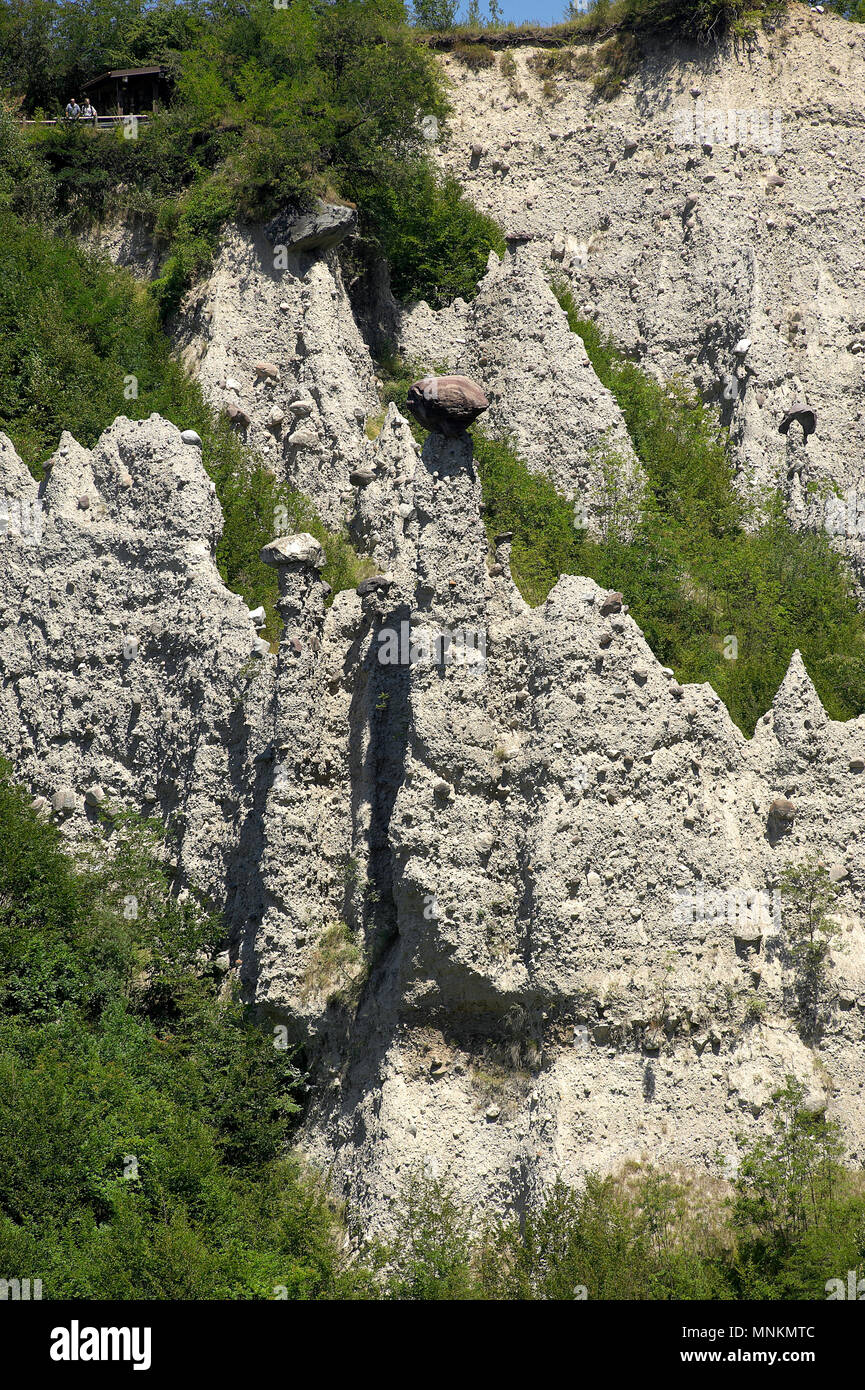 Zone (BS), Italy, NaturalReserve of the Pyramids of zone , the pyramids ...