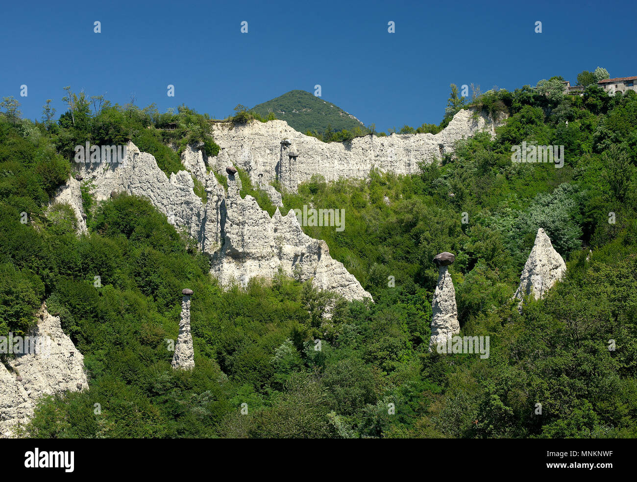 Zone (BS), Italy, NaturalReserve of the Pyramids of zone , the pyramids ...