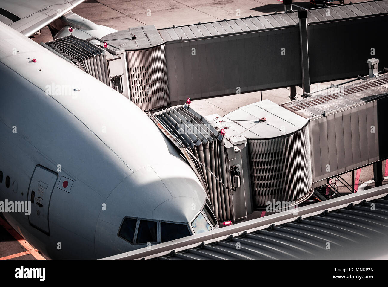 Airplane, Aircraft bottom, flying, take-off, landing Stock Photo - Alamy